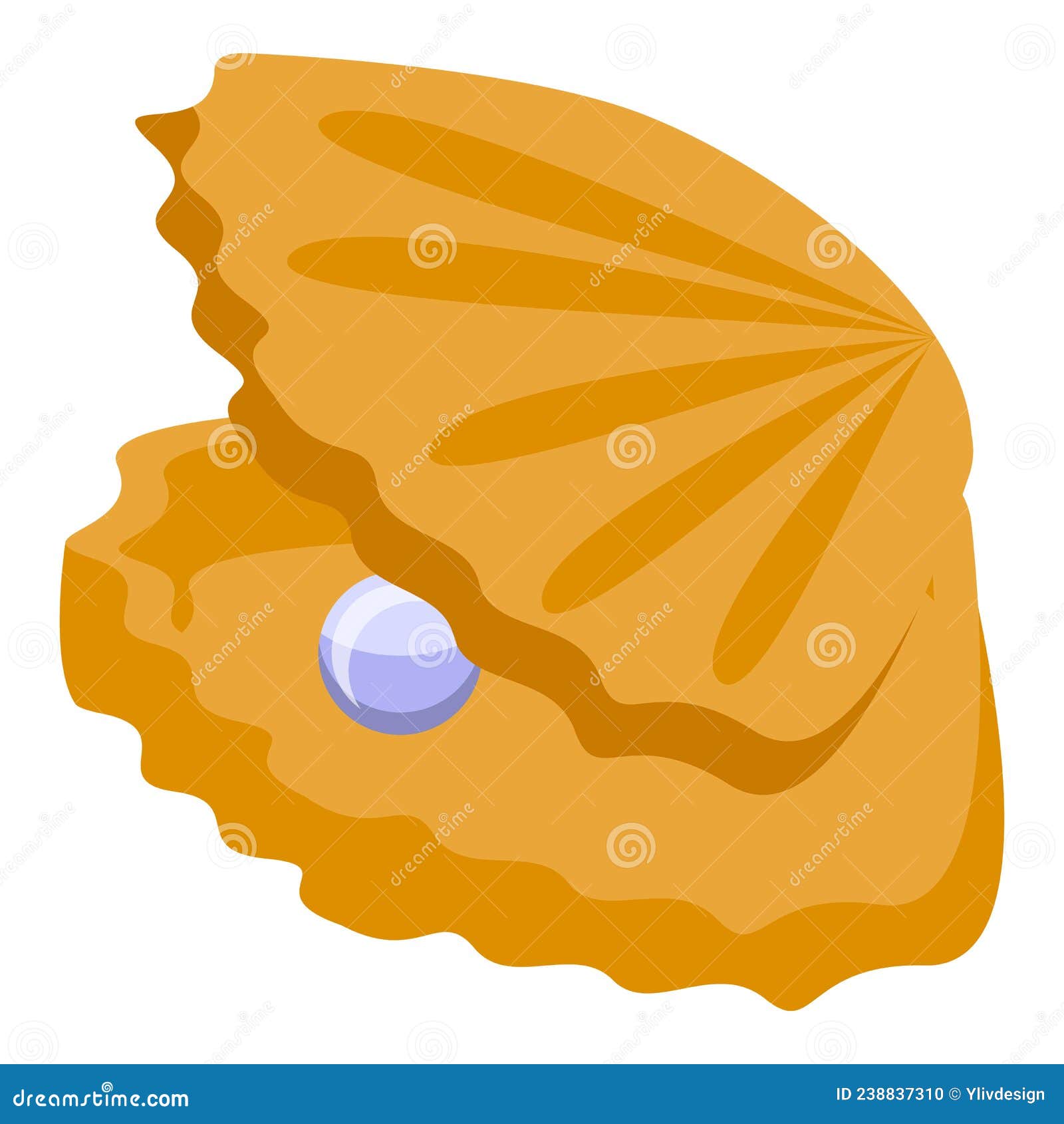 Sea Pearl Icon Isometric Vector. Water Dive Stock Vector - Illustration ...