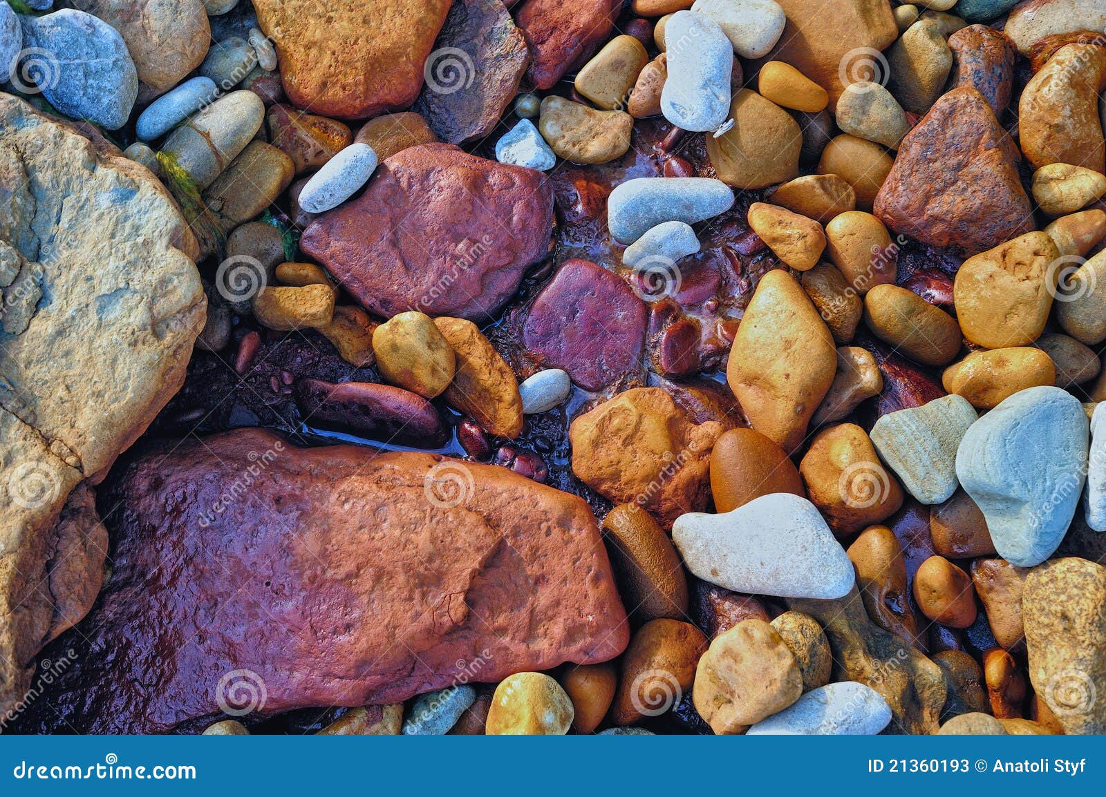Sea Pebbles stock image. Image of form, stone, pebble - 21360193