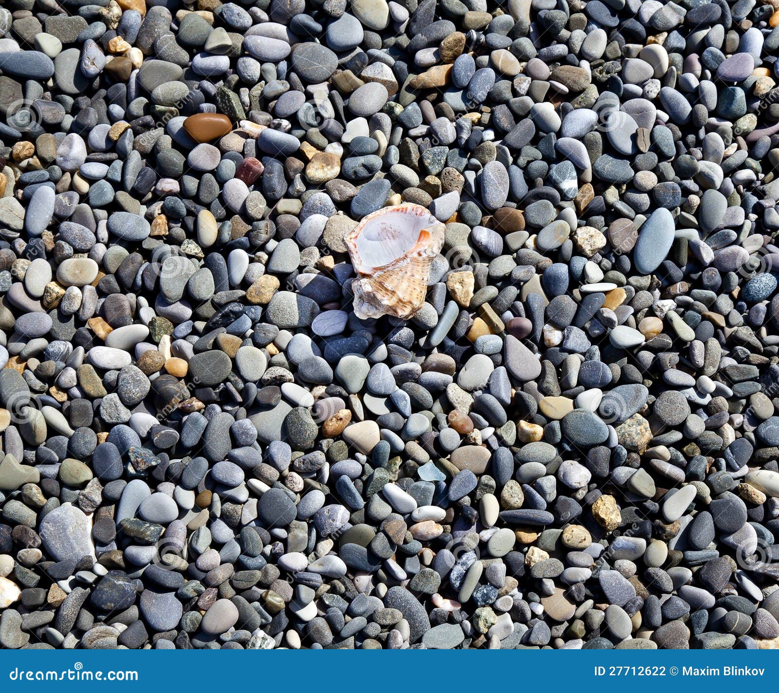 Sea pebbles on shore stock photo. Image of crag, nature - 27712622