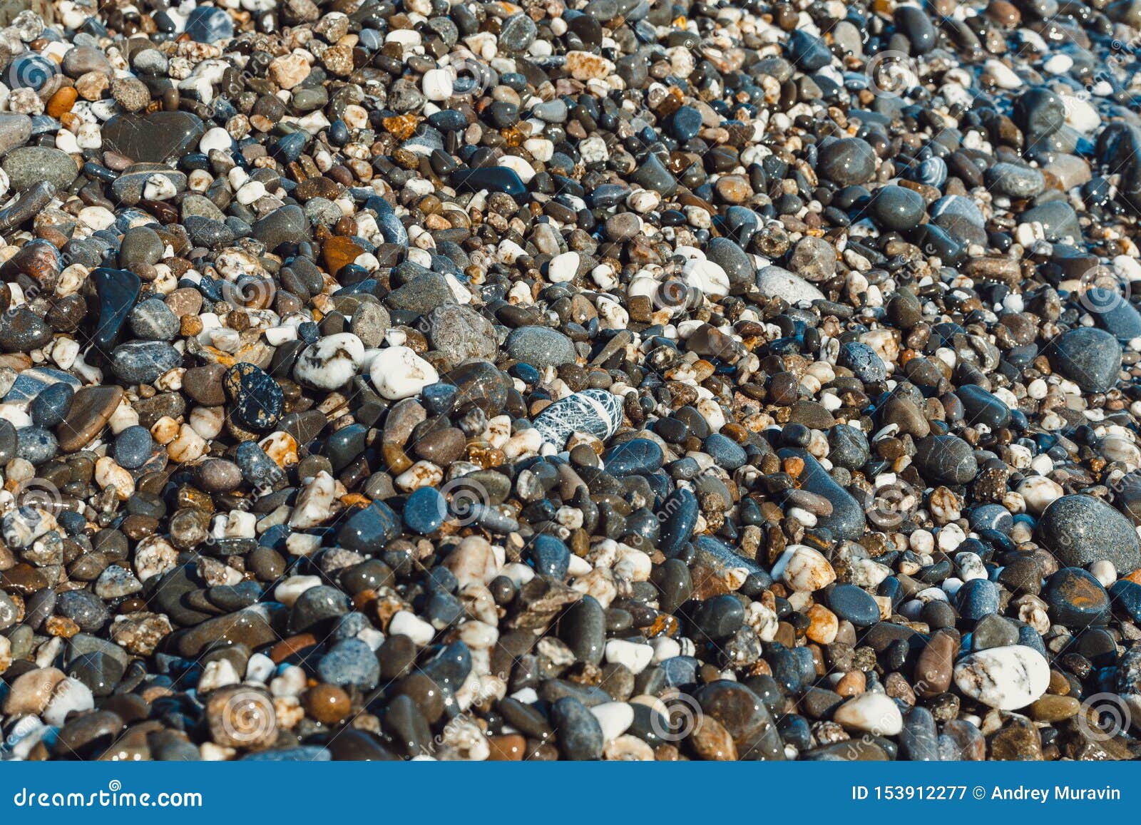 Sea pebbles 2 stock image. Image of beach, background - 153912277