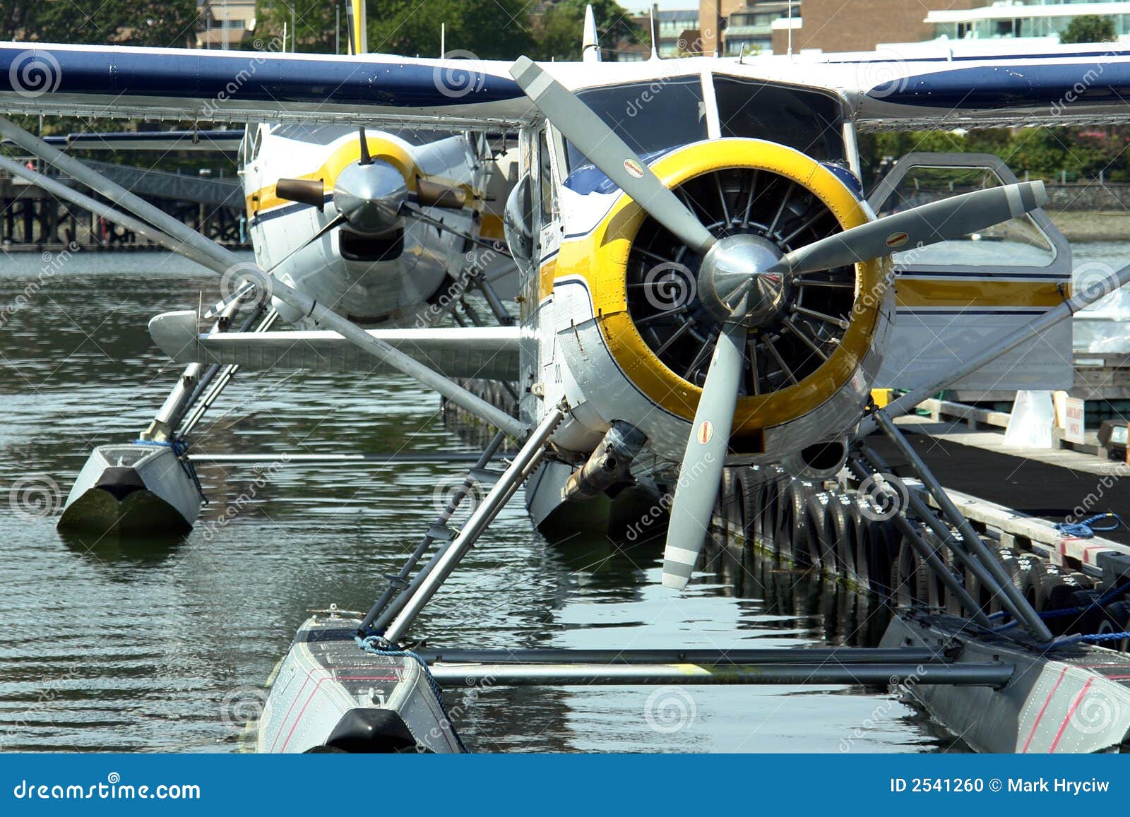 Sea Planes stock photo. Image of airplane, wharf, engine - 2541260