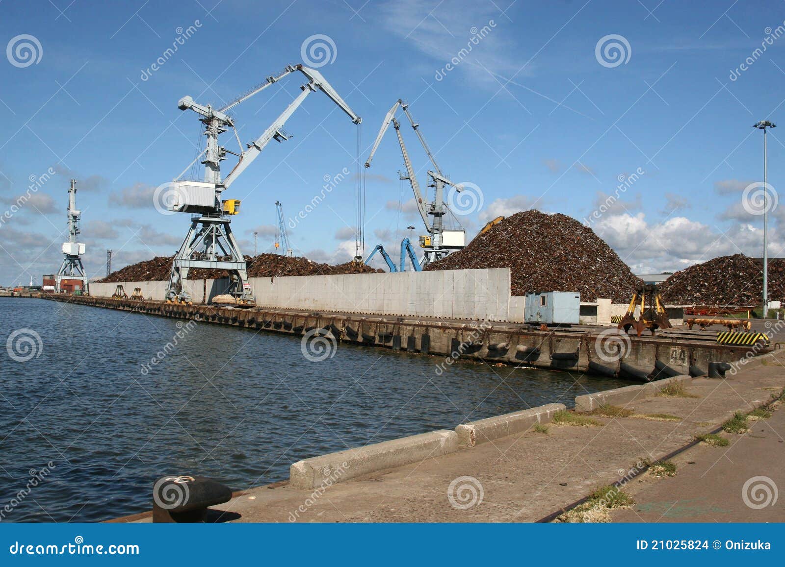 Sea port stock photo. Image of captain, merchandise, distribution ...
