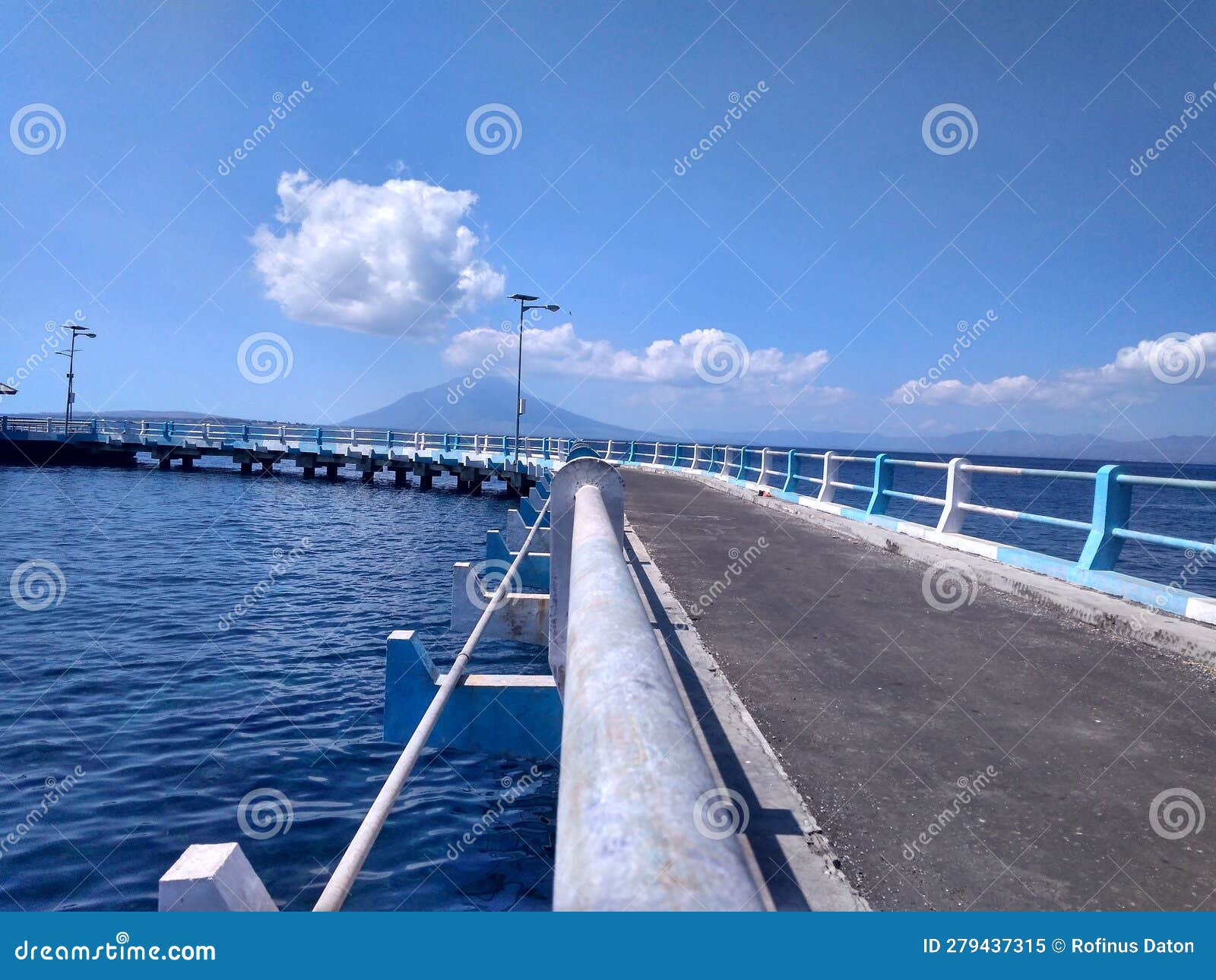 Sea Port of Sada, Adonara, Indonesia Stock Image - Image of view ...