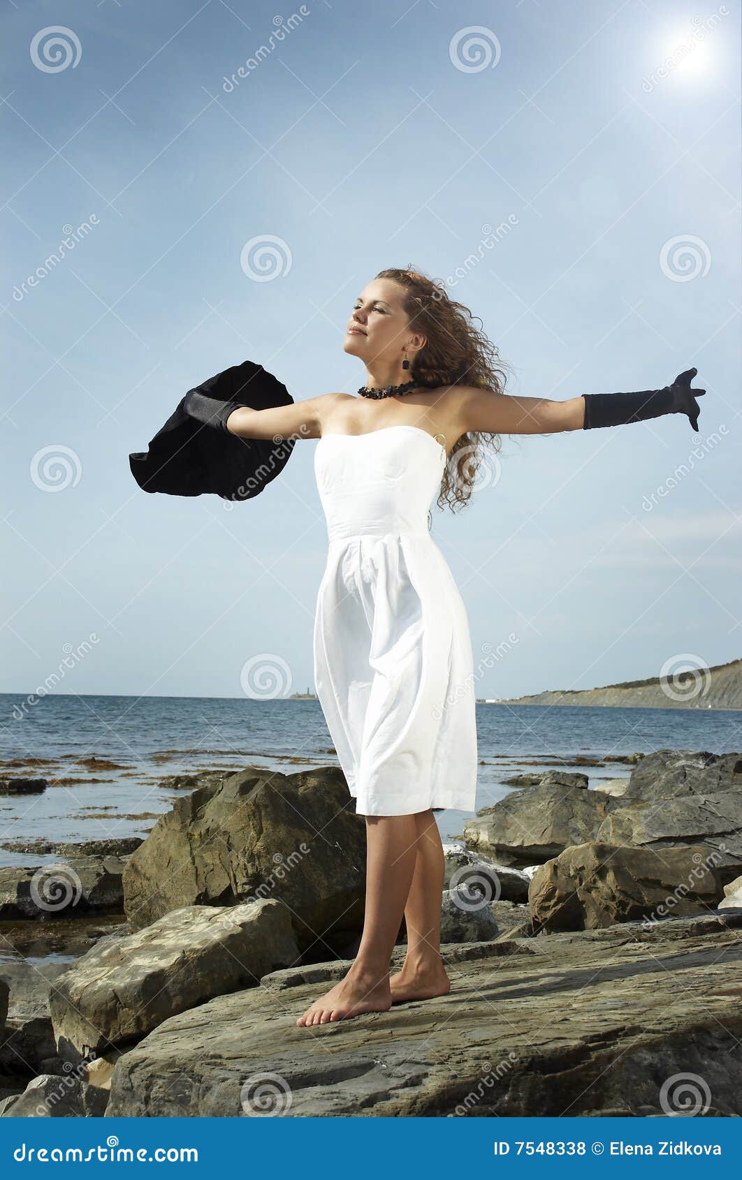 Sea portrait stock photo. Image of ocean, human, destinations - 7548338