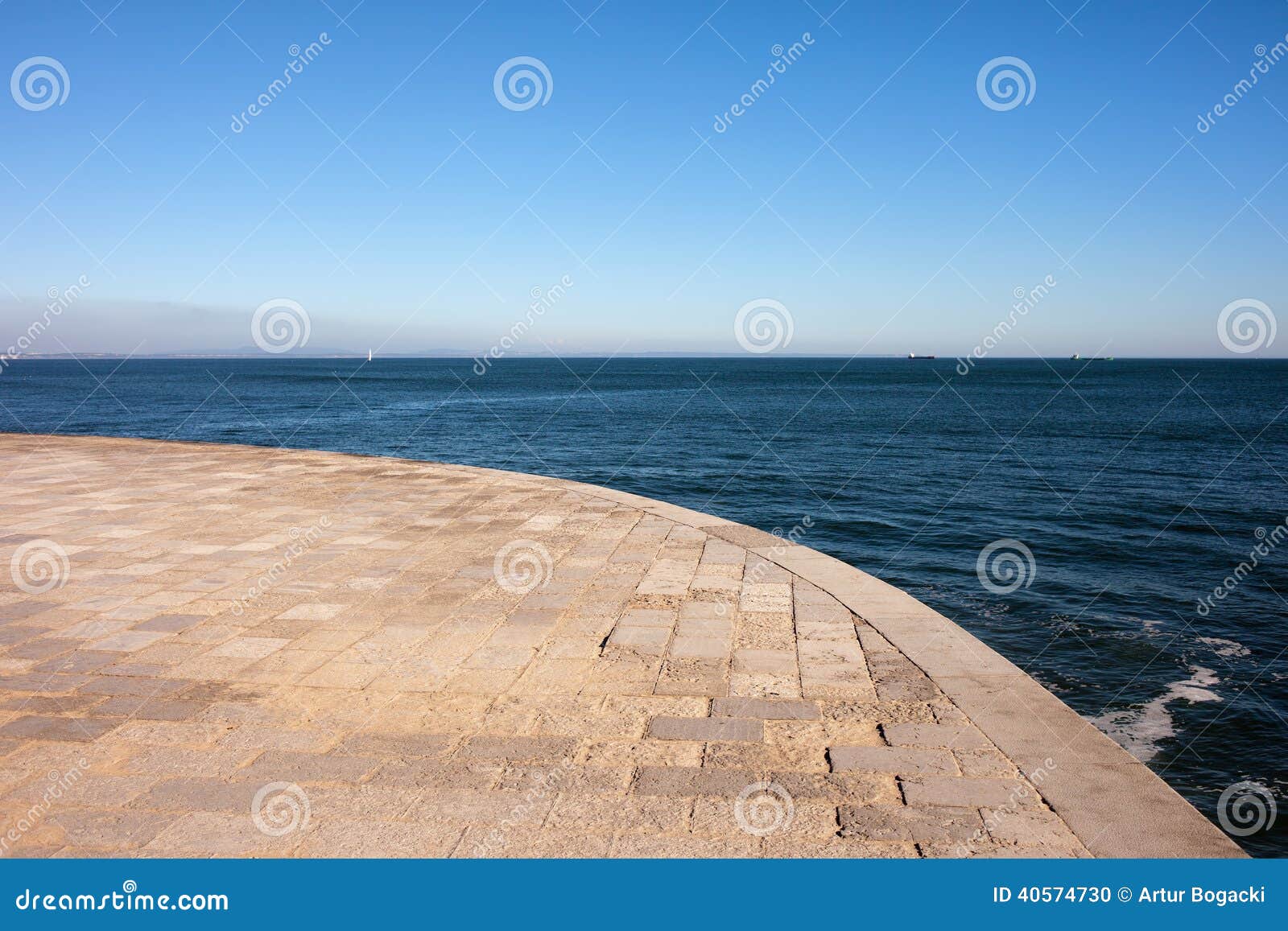 Sea Promenade stock photo. Image of promenade, coastal - 40574730