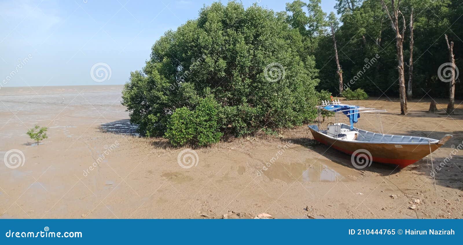 The sea recedes stock image. Image of recedes, walkway - 210444765