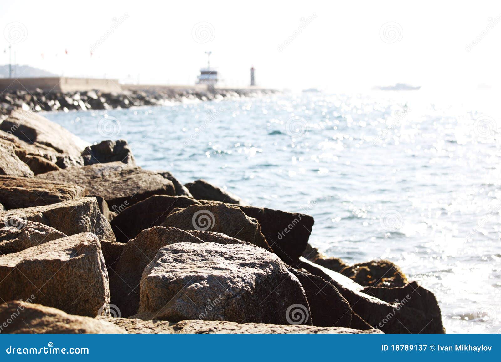 Sea rock stock image. Image of scene, coastline, colorful - 18789137