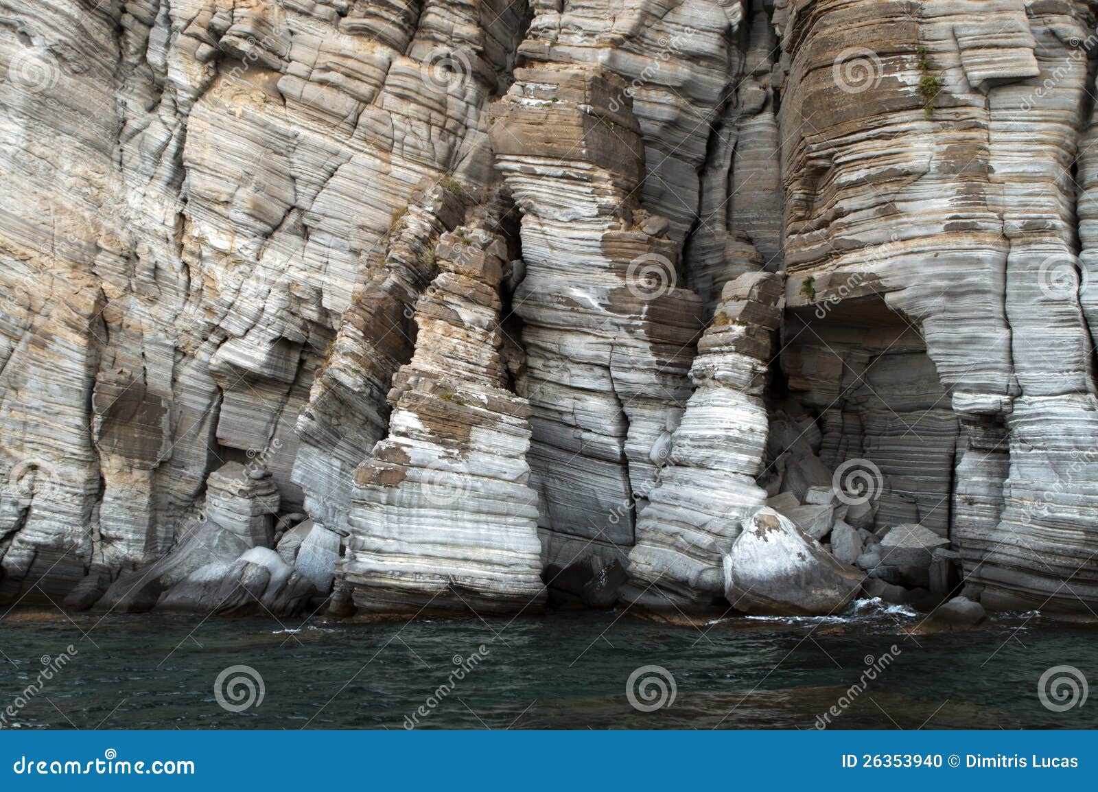 Sea rocks stock photo. Image of greek, rocks, blue, green - 26353940
