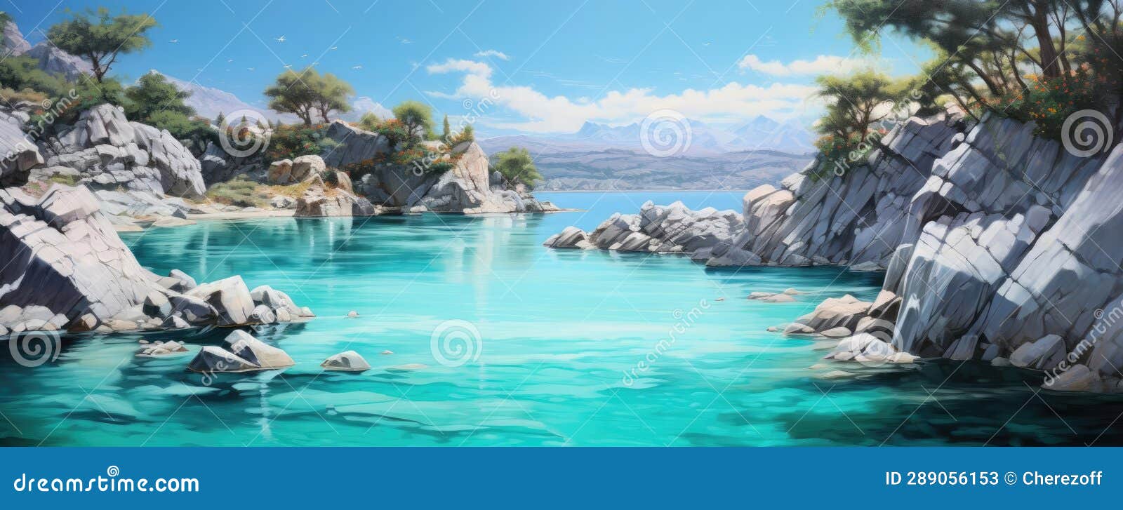 The sea, rocks and plants stock image. Image of seabed - 289056153