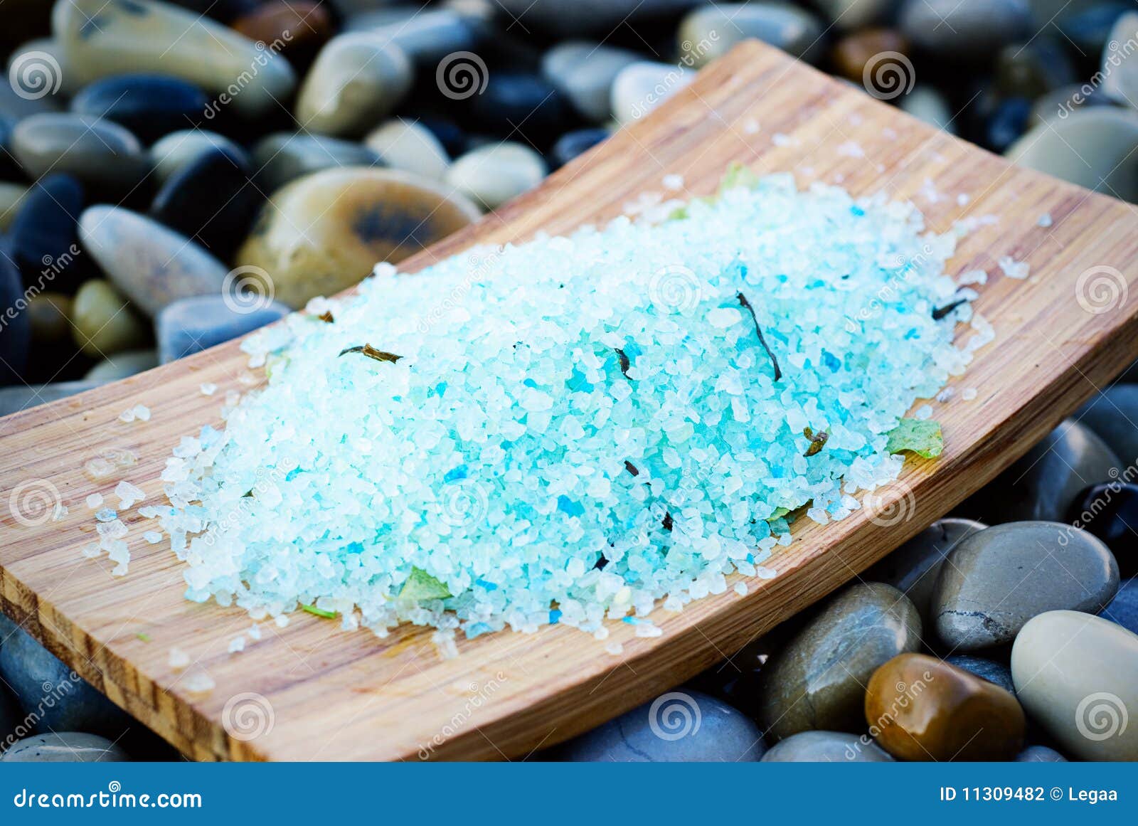 Sea salt stock photo. Image of spoon, exotic, nature - 11309482