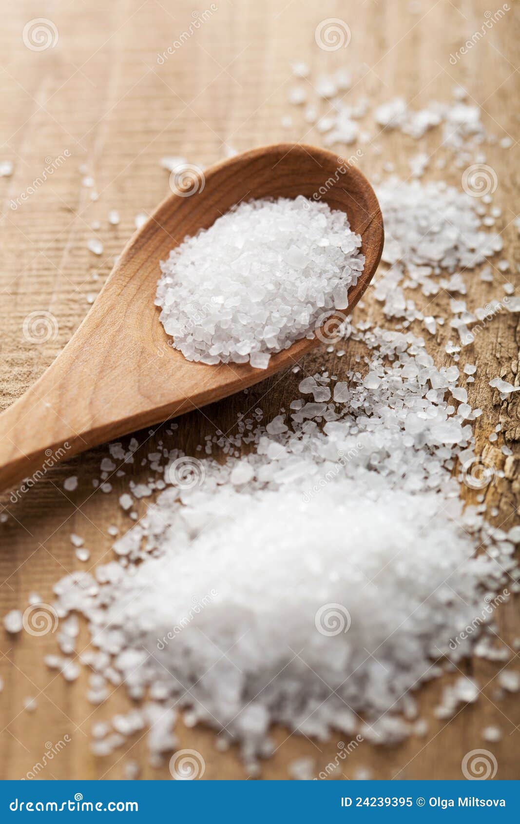 Sea salt stock image. Image of seasalt, healthy, cook - 24239395