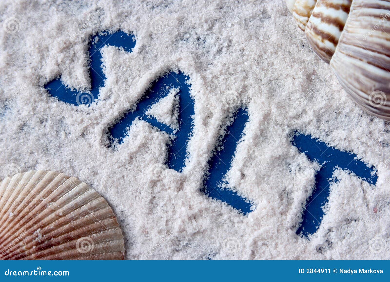 Salt Word Salt Cockleshells Stock Photos - Free & Royalty-Free Stock ...