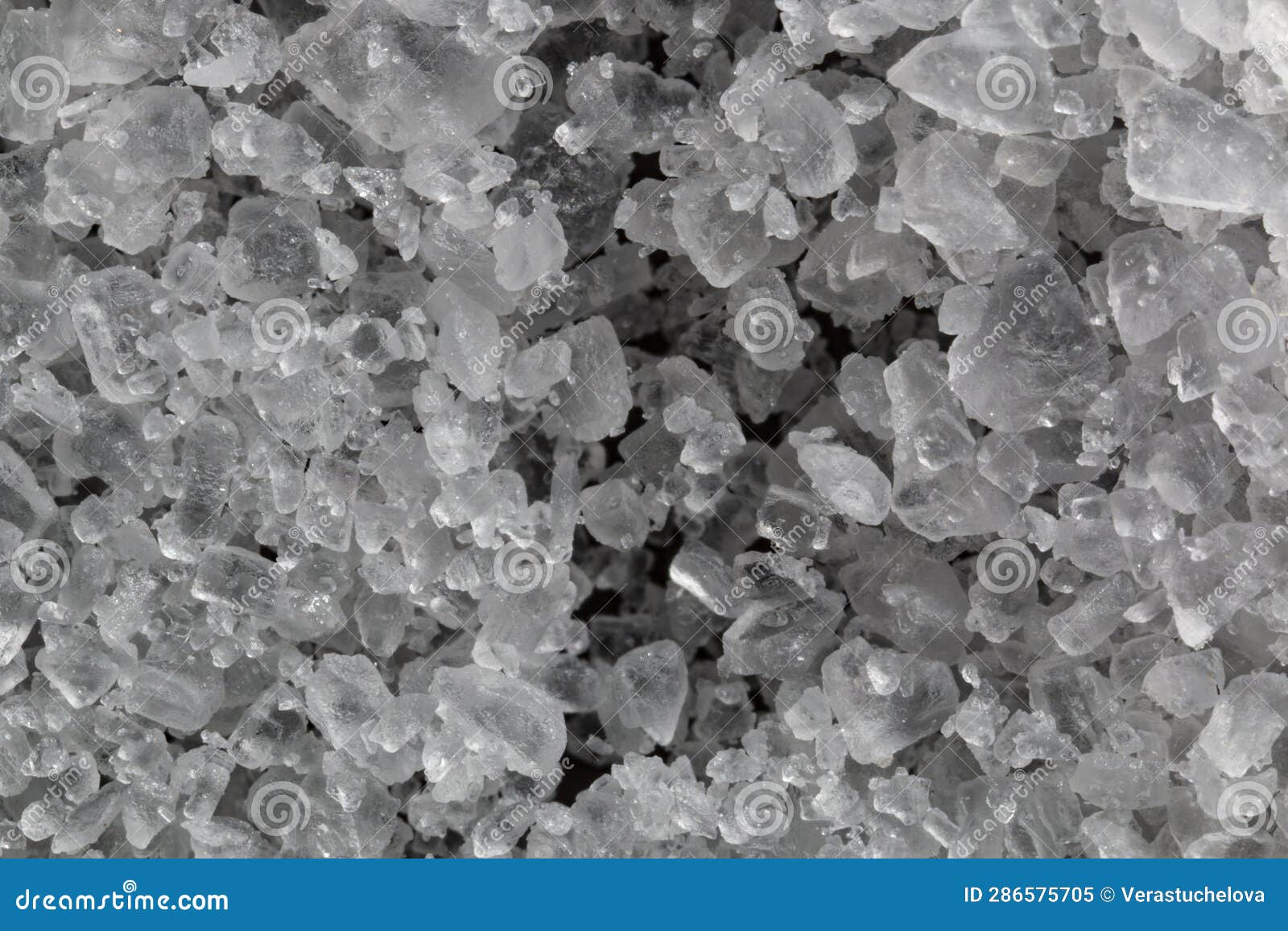 Sea Salt - Macro Photography, Magnified Stock Image - Image of closeup ...