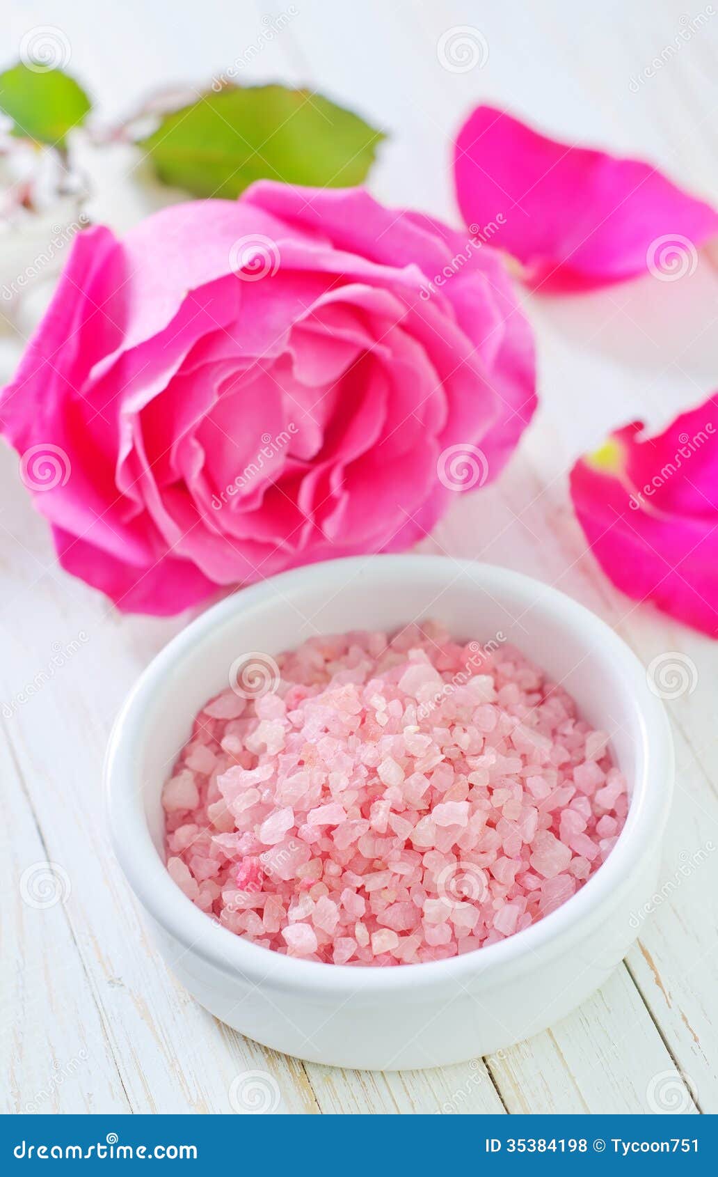 Sea salt stock photo. Image of scented, luxury, pink - 35384198