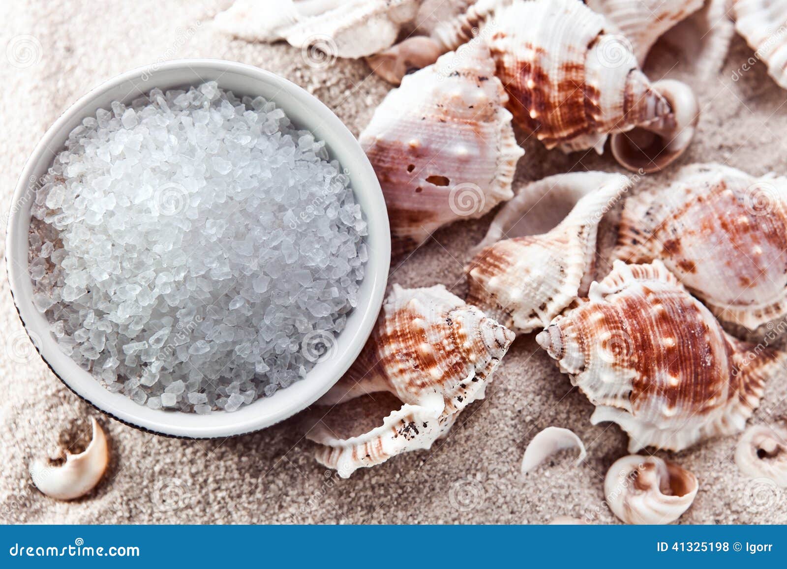 Sea salt stock photo. Image of horizontal, brown, beautiful - 41325198