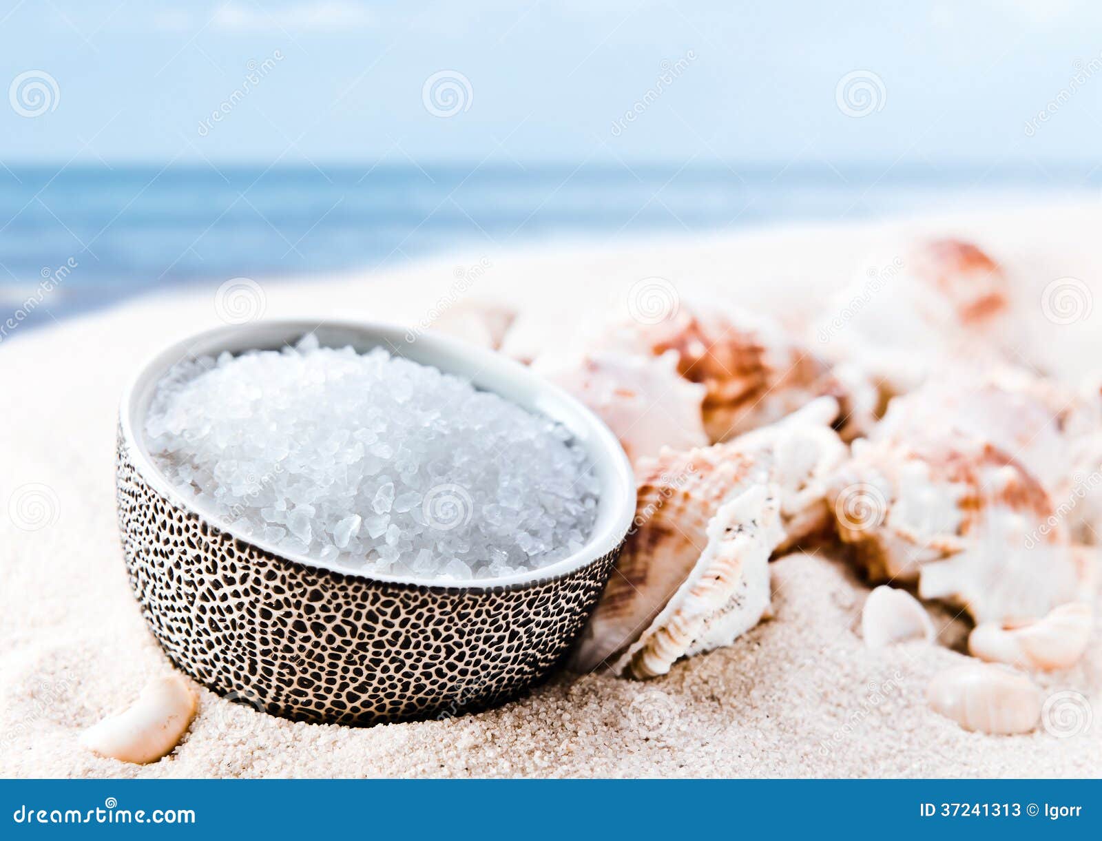 Sea salt stock image. Image of macro, colorful, bath - 37241313