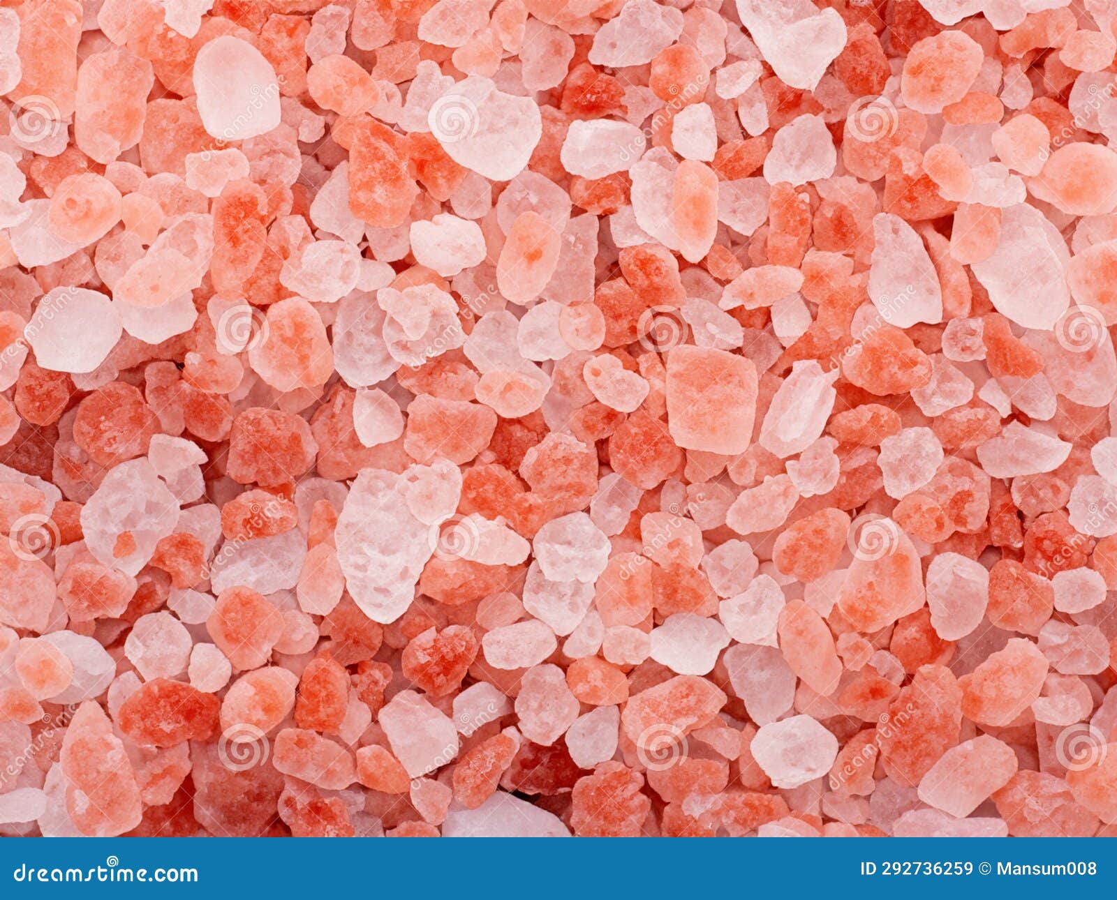 Sea Salt on White Background Stock Image - Image of healthy, pink ...