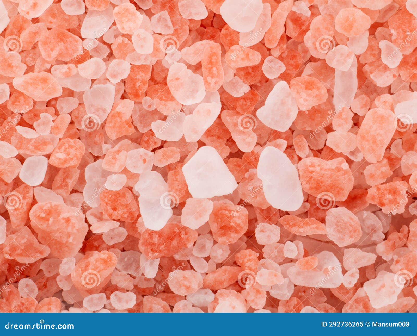 Sea Salt on White Background Stock Image - Image of crystal, seasoning ...