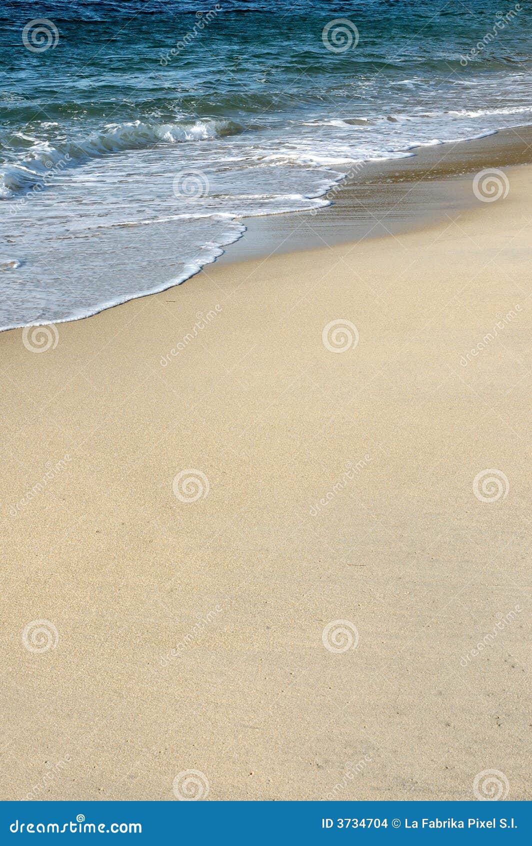 Sea and sand stock photo. Image of ocean, tide, summer - 3734704