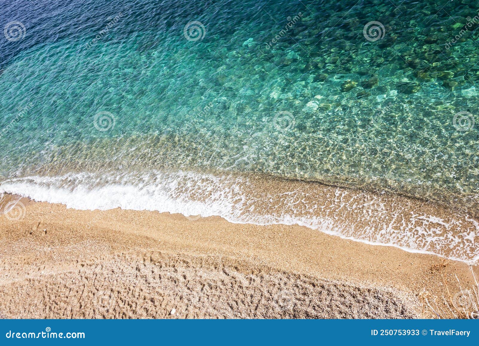 Sea Sand Beach, Surf Fresh Ocean Water Stock Image - Image of fresh ...