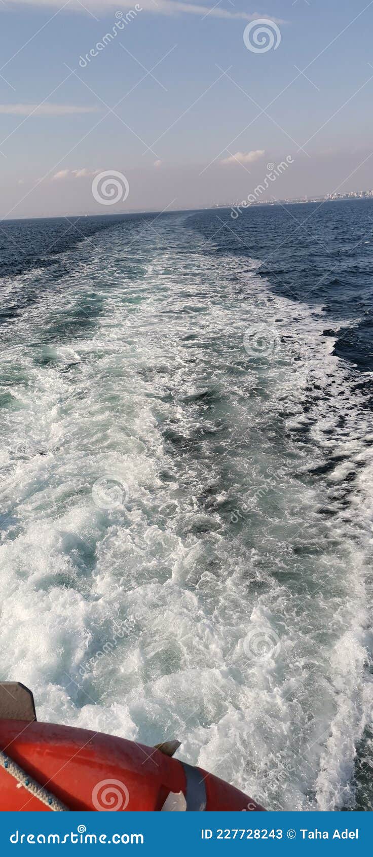 The sea is saying goodbye. stock image. Image of cliff - 227728243