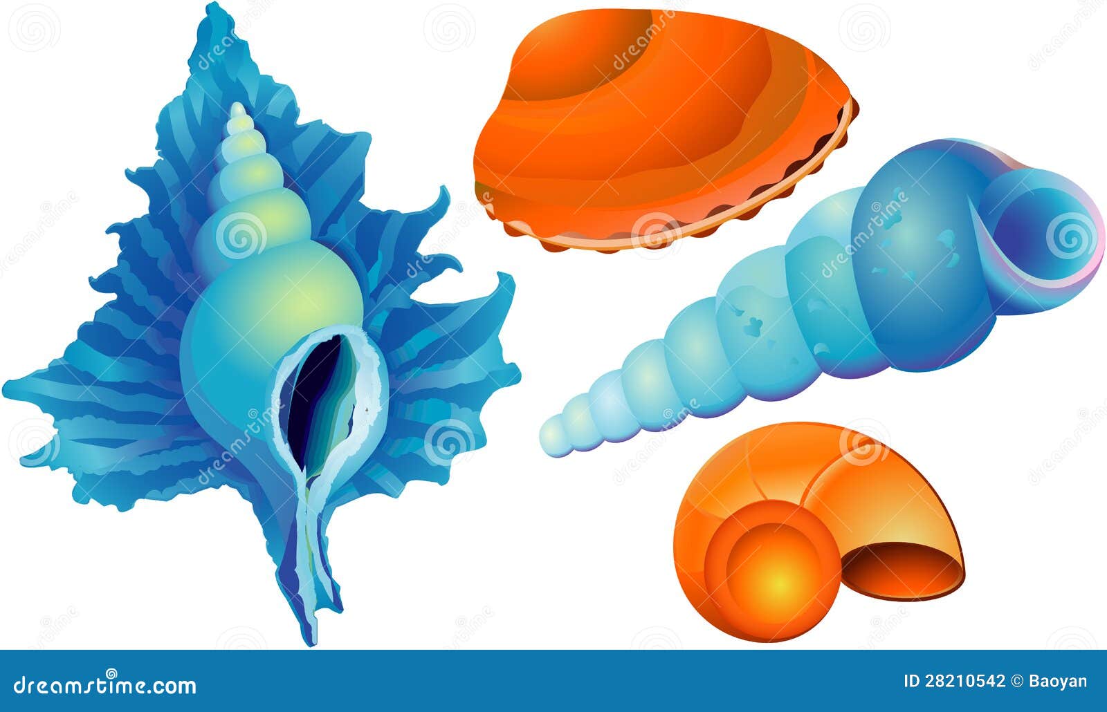 Shell. Cartoon Vector | CartoonDealer.com #19701601