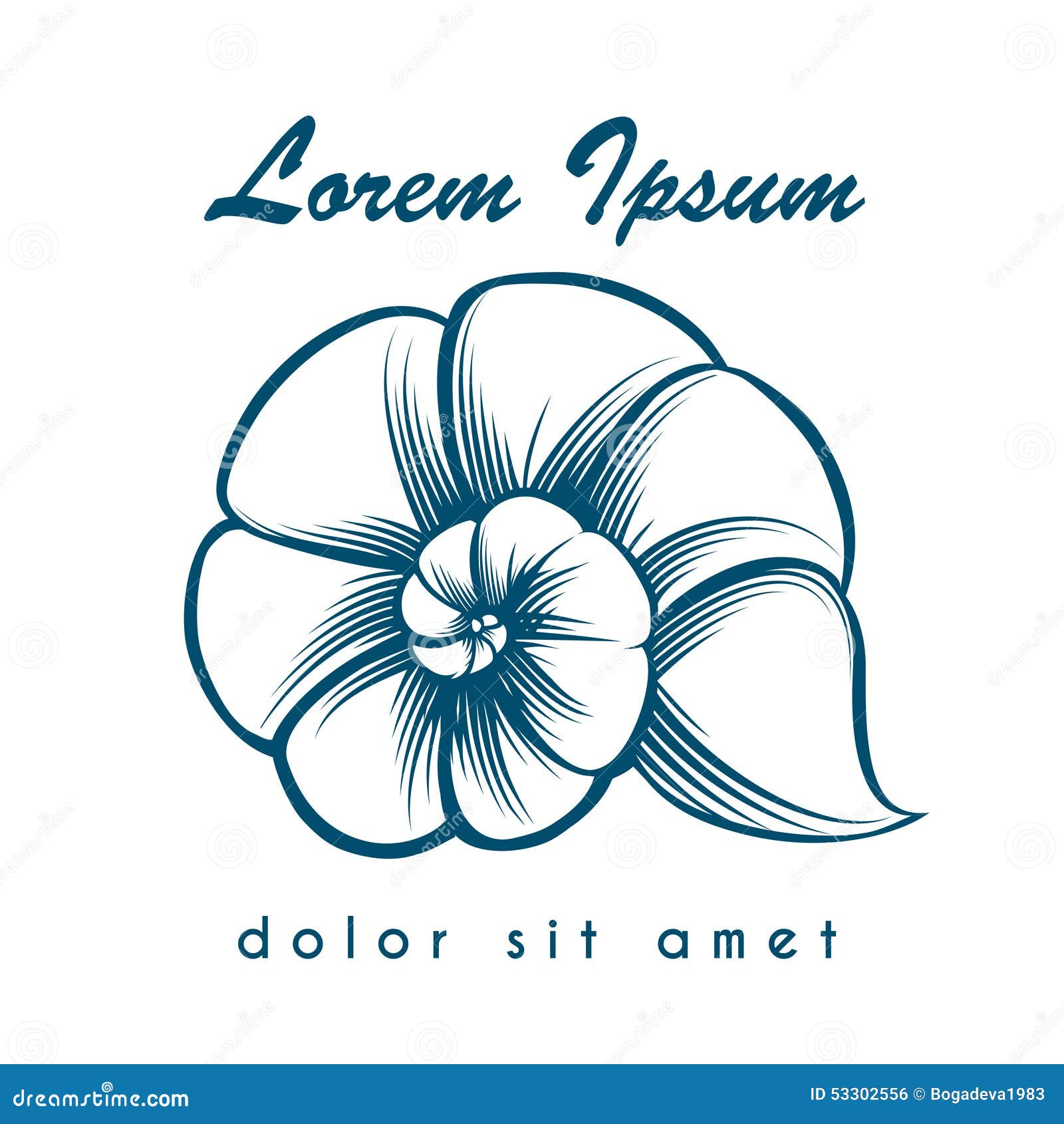 Sea Shell logo stock vector. Illustration of mollusk - 53302556