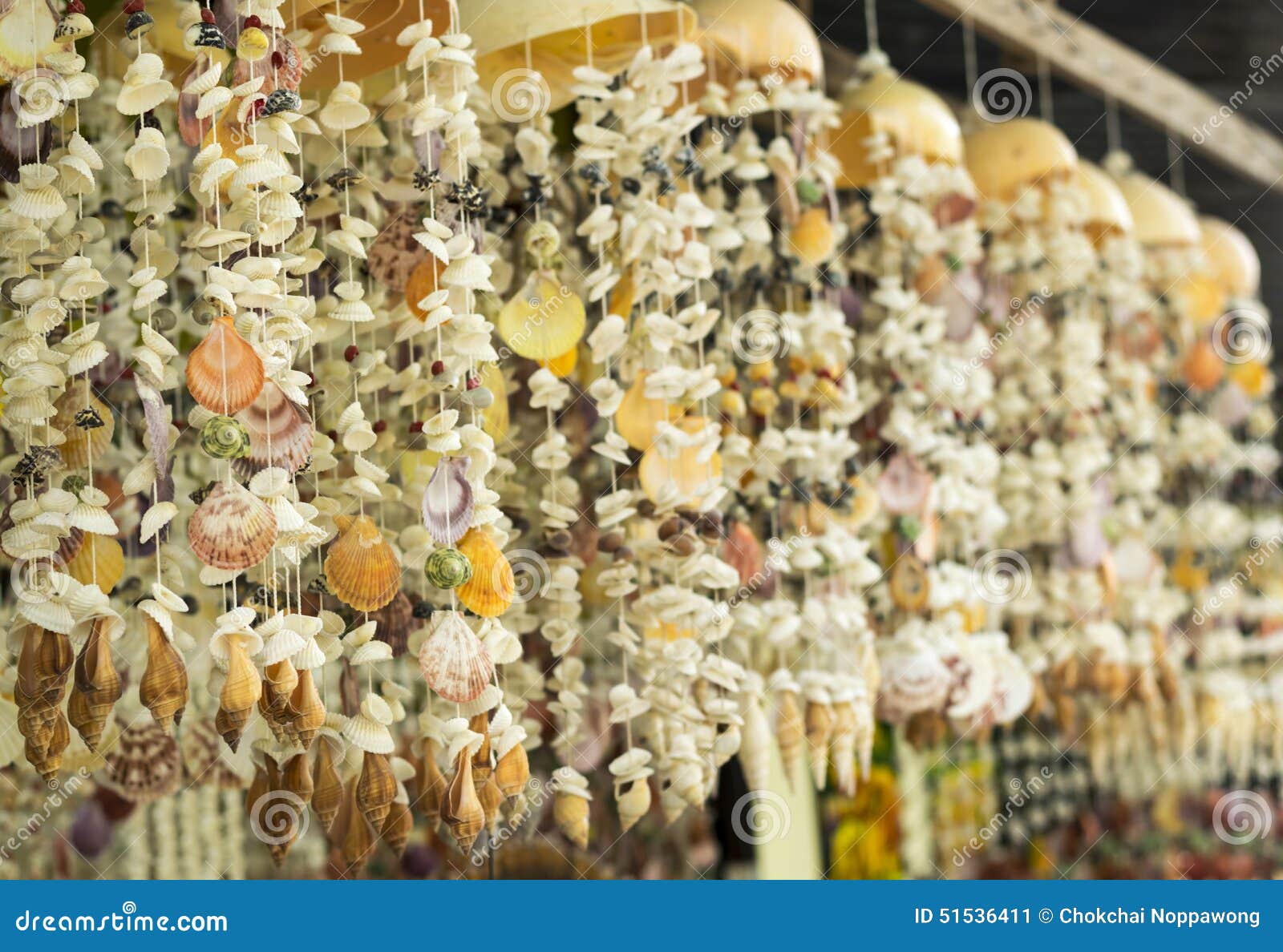 Sea Shell Mobile stock image. Image of handmade, finish - 51536411