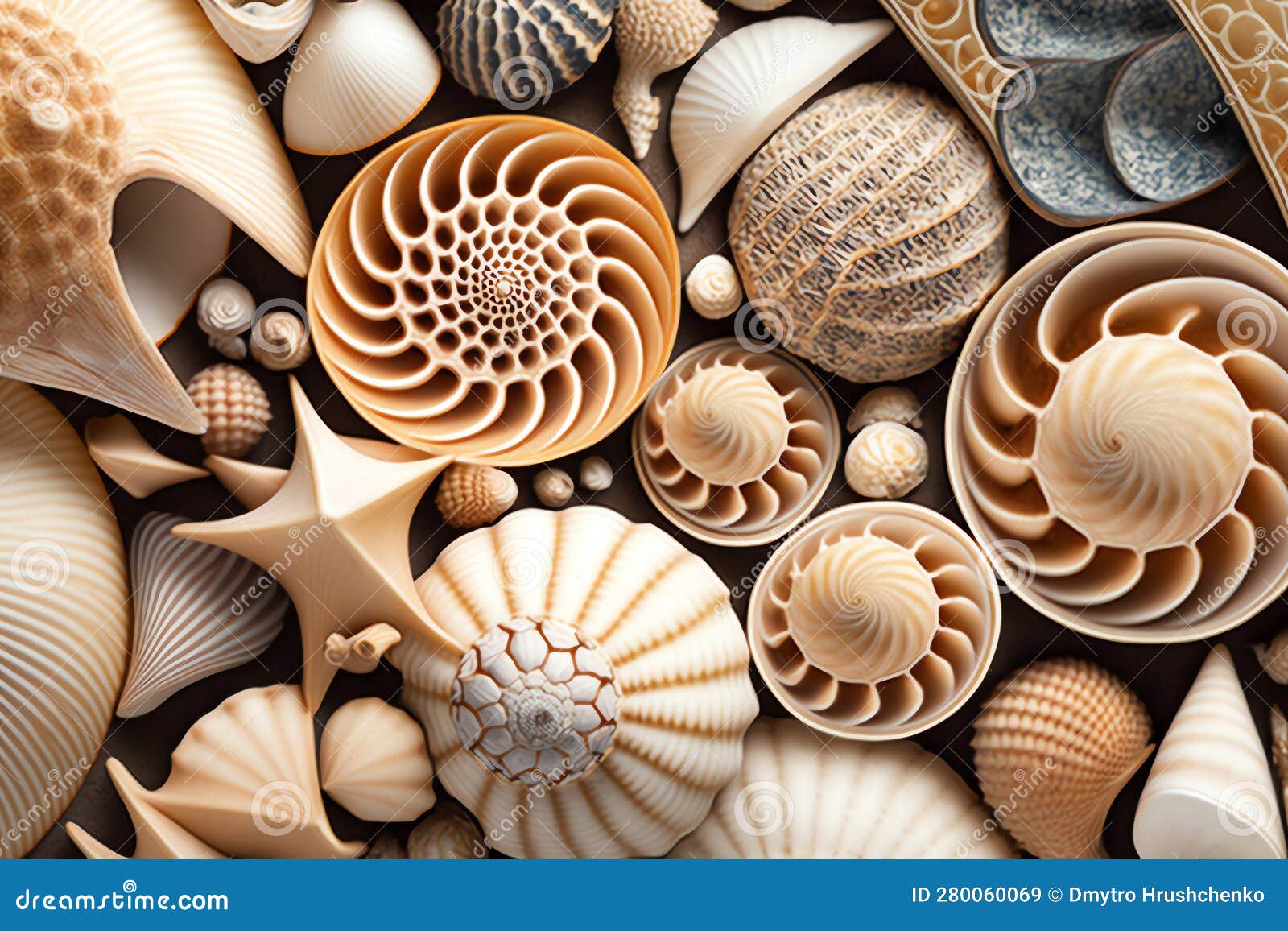 Shell Texture Stock Image | CartoonDealer.com #259077127