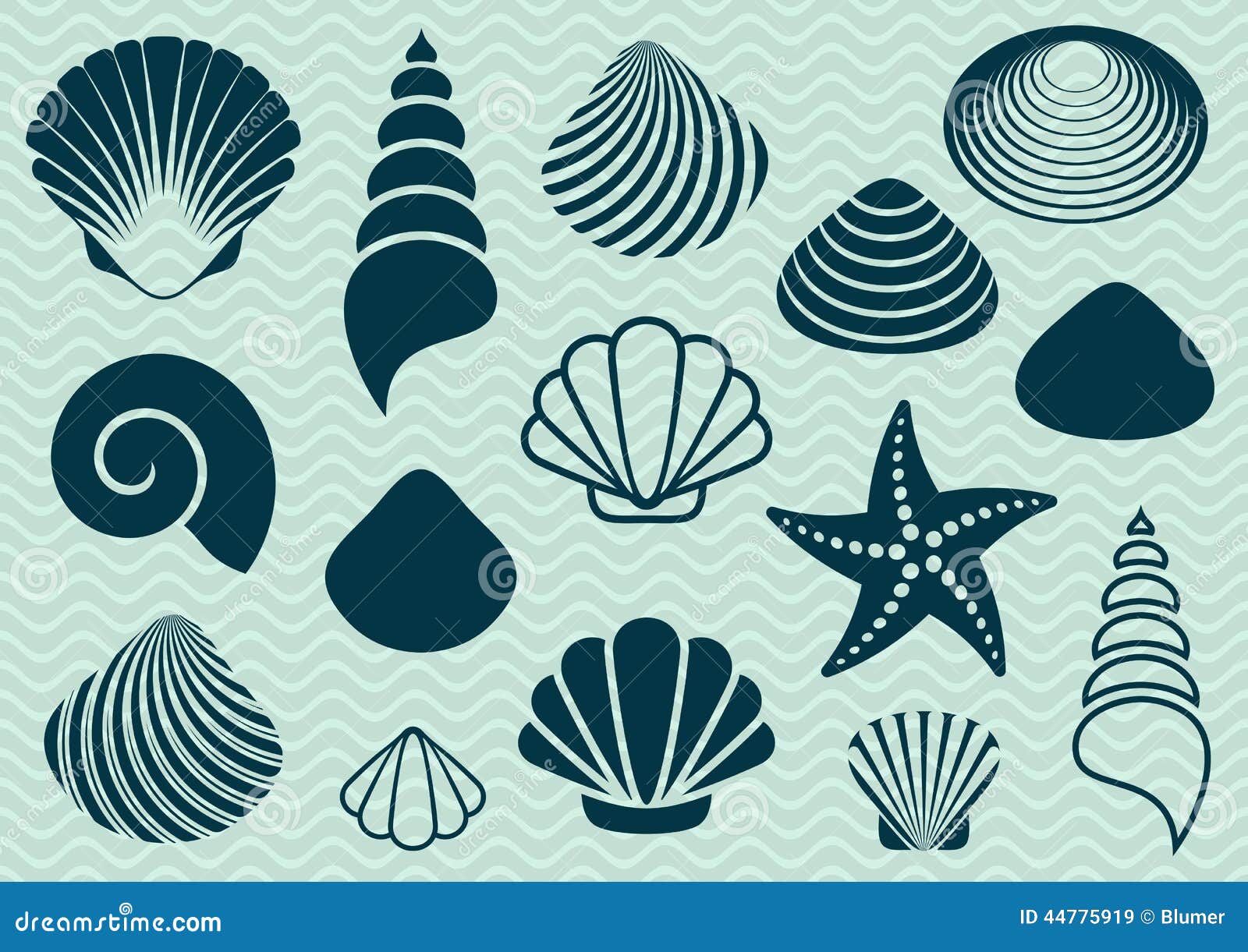 Shells Cartoons, Illustrations & Vector Stock Images - 71605 Pictures ...