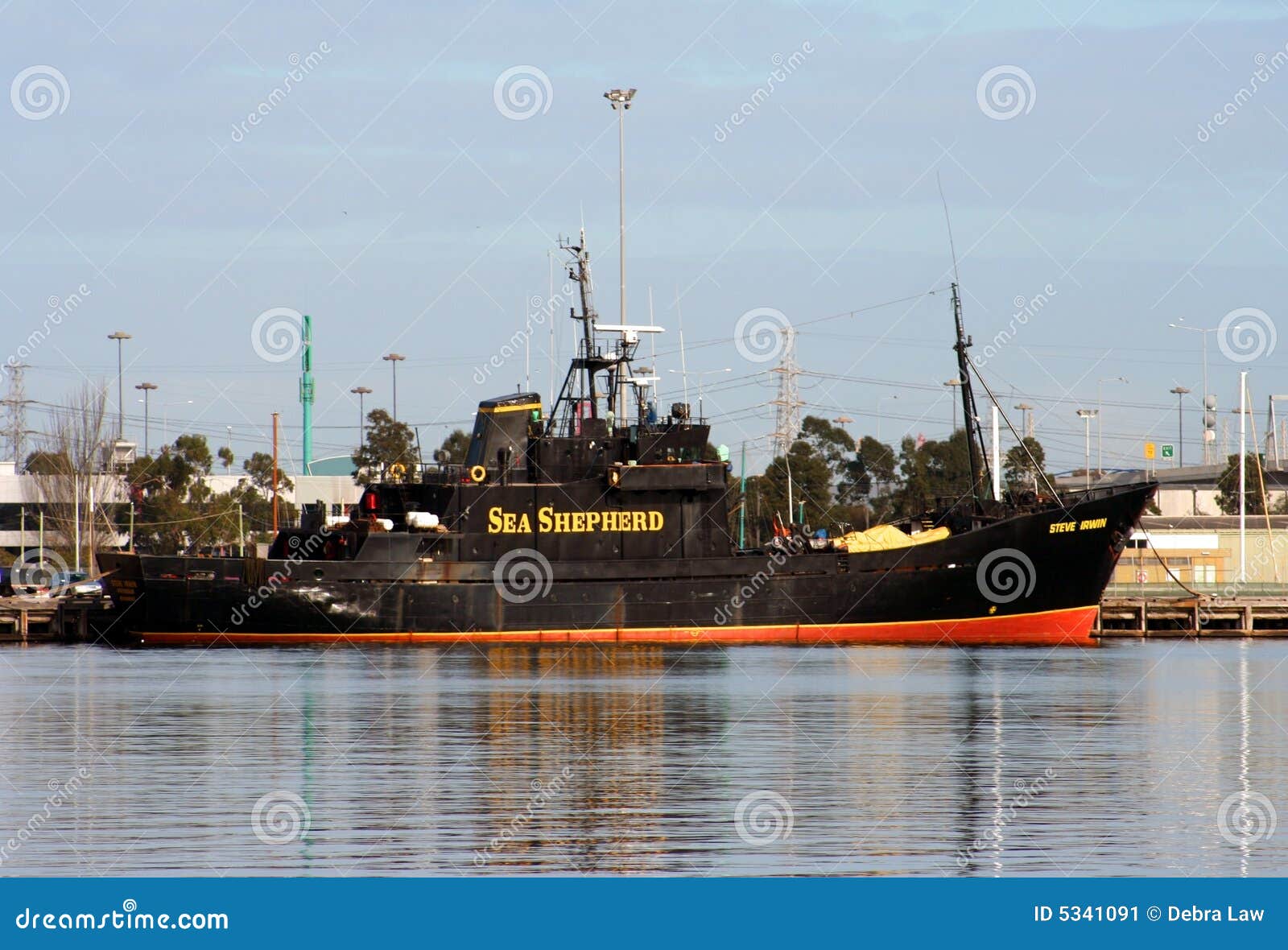 Sea Shepherd patrol ship. editorial photo. Image of shepherd - 5341091