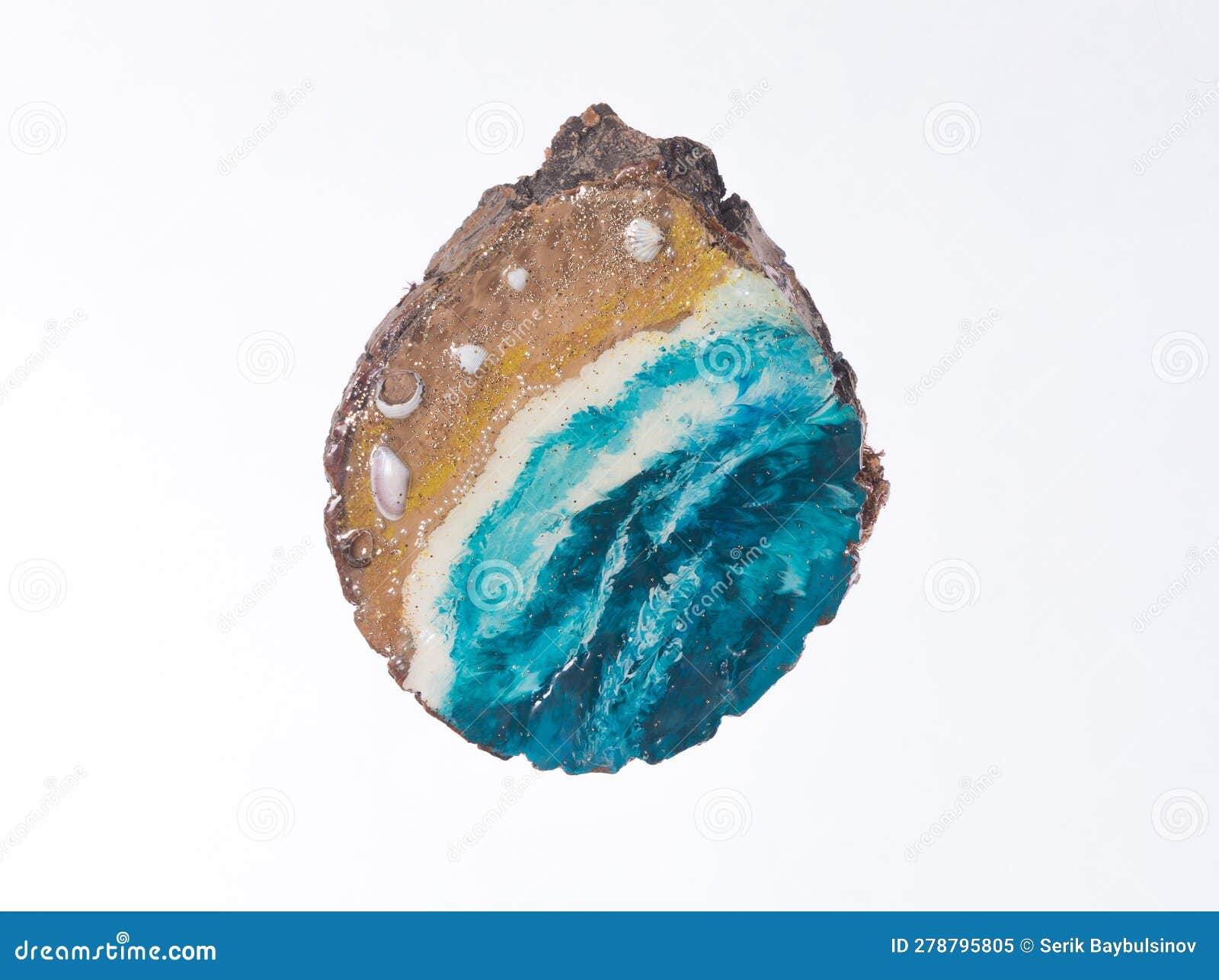 Sea Shore Pattern Isolated on White Stock Image - Image of wallpaper ...