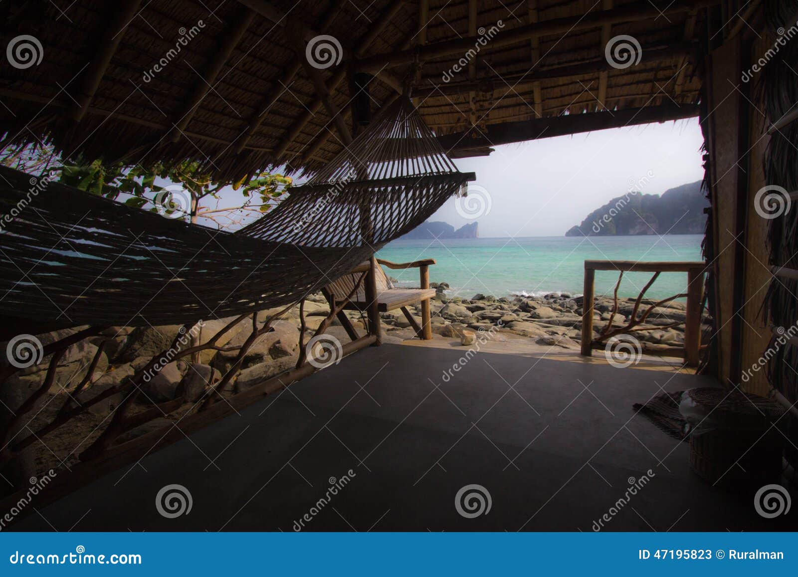 Sea side shelter stock image. Image of island, vacation - 47195823