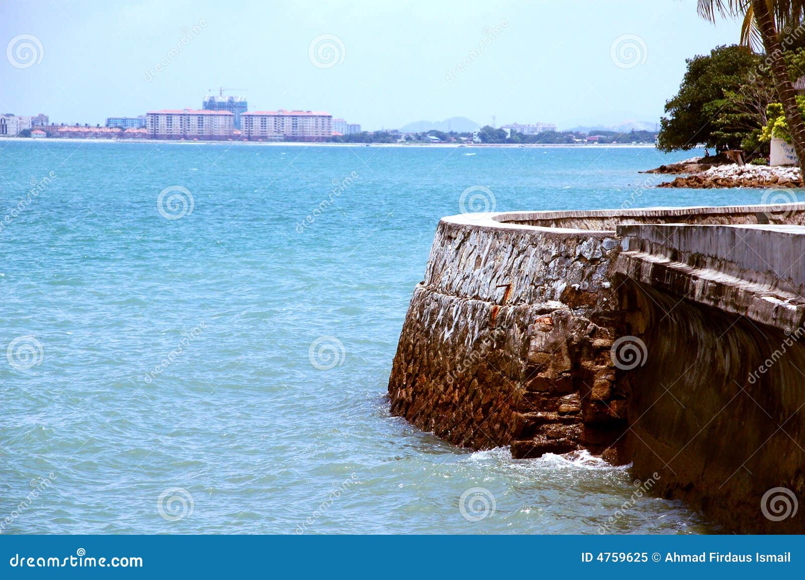 Sea Side View stock image. Image of calm, seaside, natural - 4759625