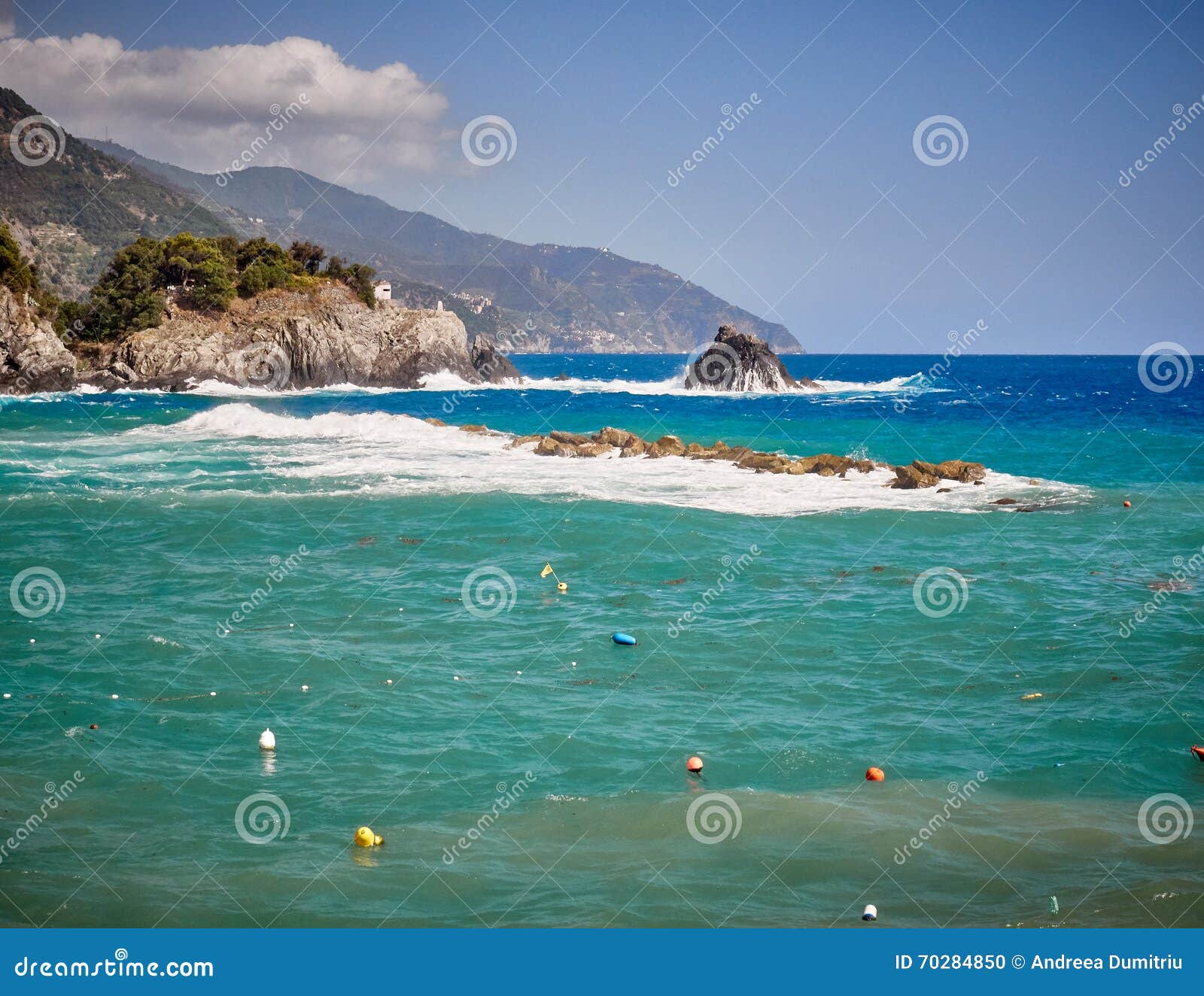 Sea Side View stock photo. Image of italian, picturesque - 70284850