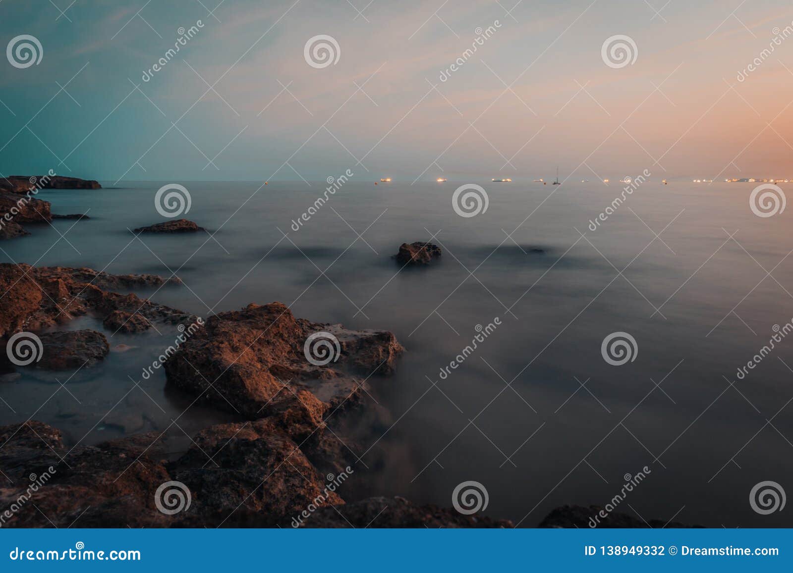 Sea of Silk stock photo. Image of silk, exposure, ocean - 138949332