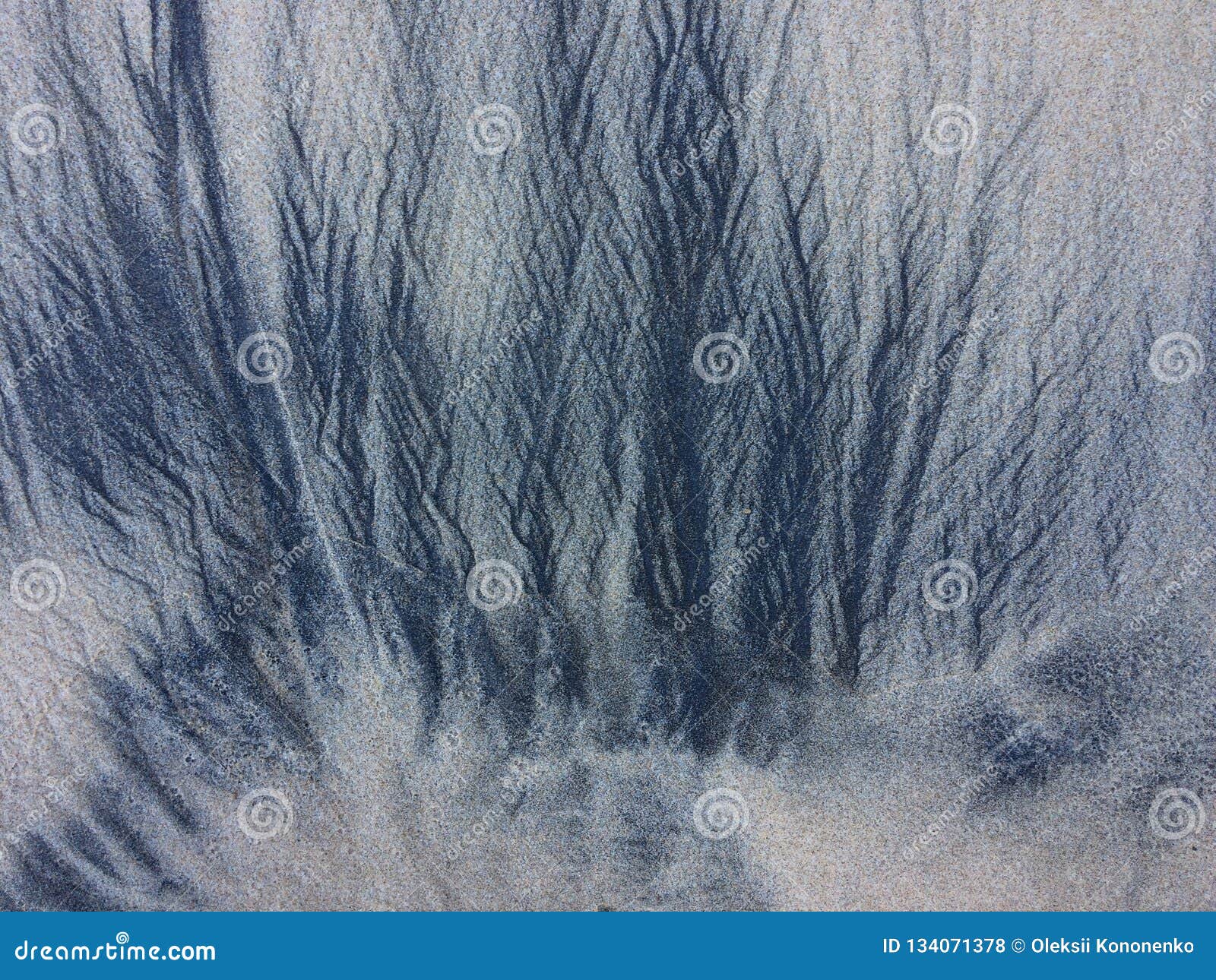 Sea silt in the sand stock photo. Image of silt, color - 134071378