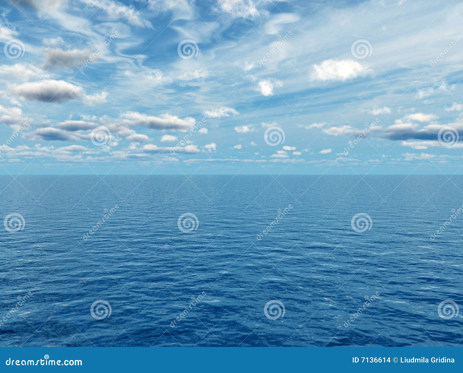 Sea sky stock photo. Image of landscape, cloudy, high - 7136614