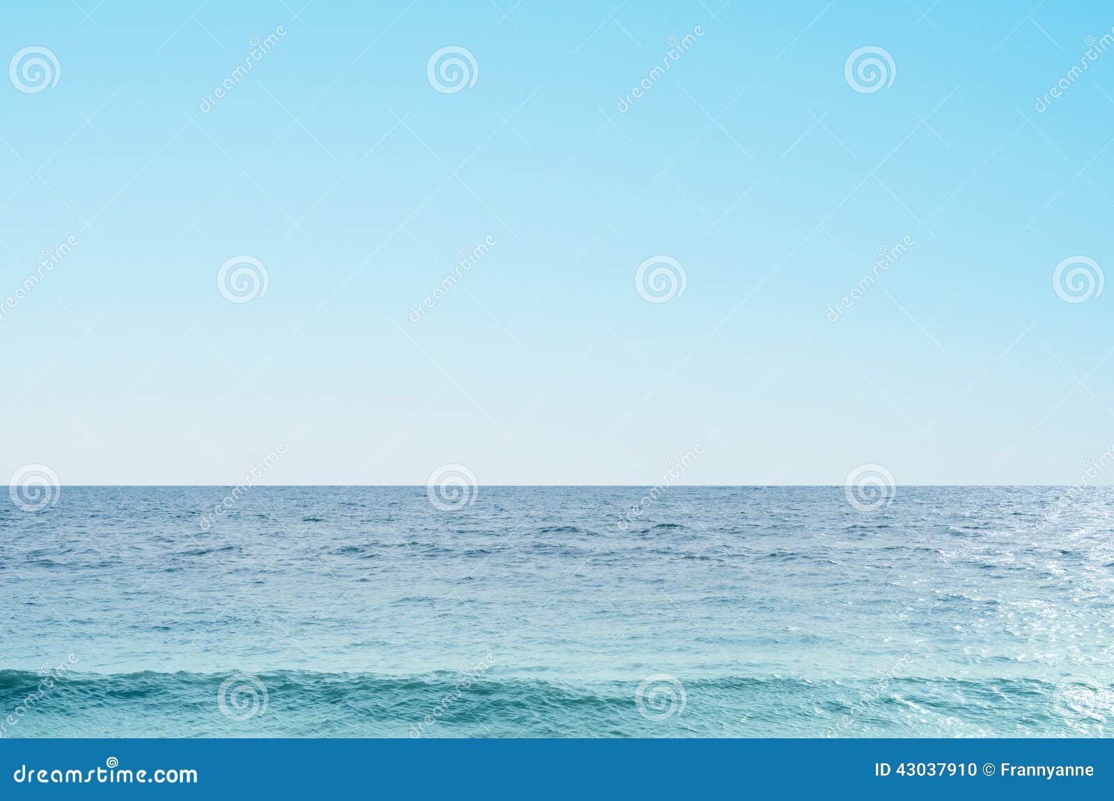 Sea and Sky Background stock photo. Image of copyspace - 43037910