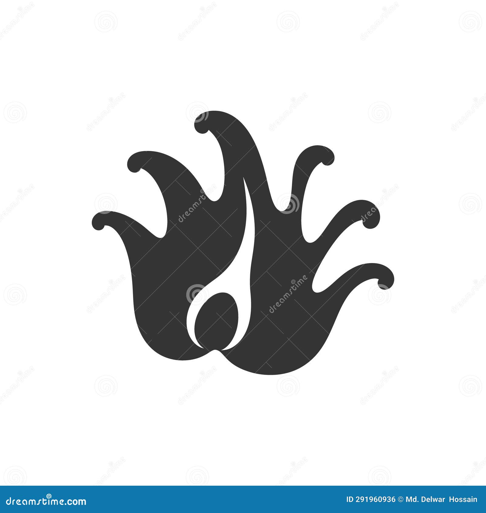 Sea slug icon stock illustration. Illustration of font - 291960936