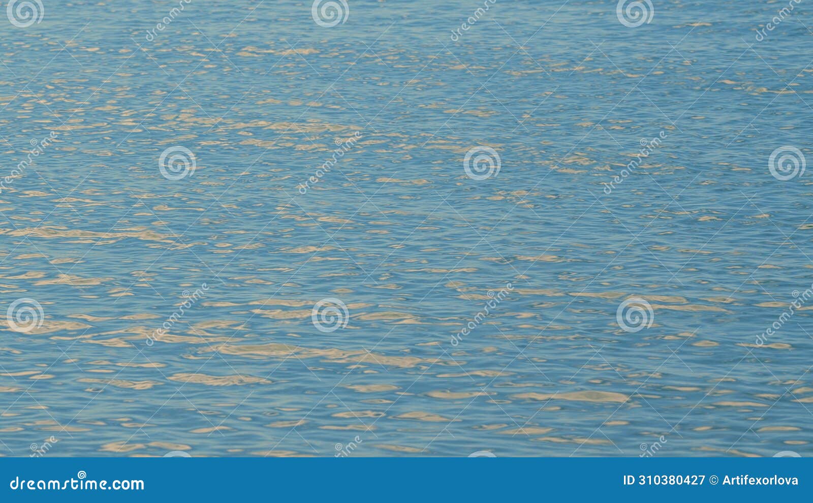 Sea and Small Ripples. Disturbed Blue Ocean Water Surface Stock Image ...