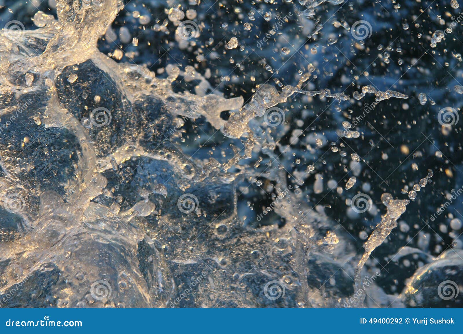 Sea spray stock photo. Image of abstract, motion, beach - 49400292