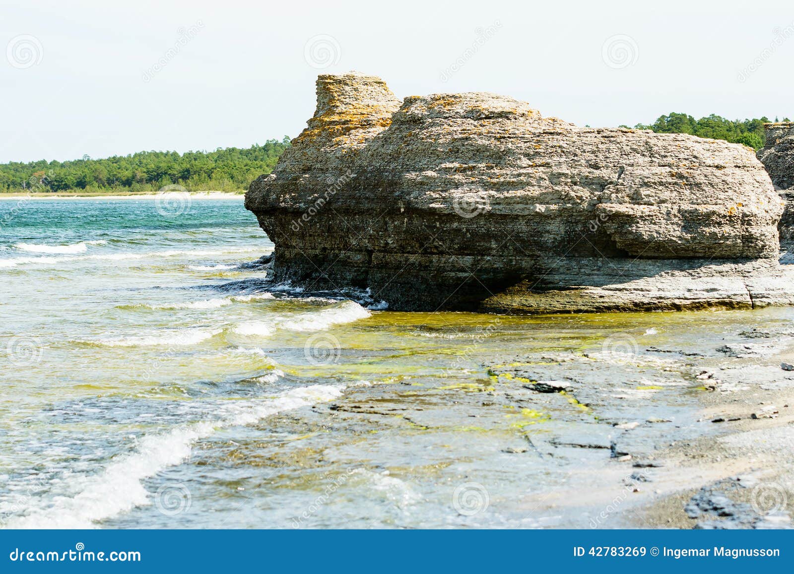 Sea stacks stock image. Image of geological, fossil, eroded - 42783269