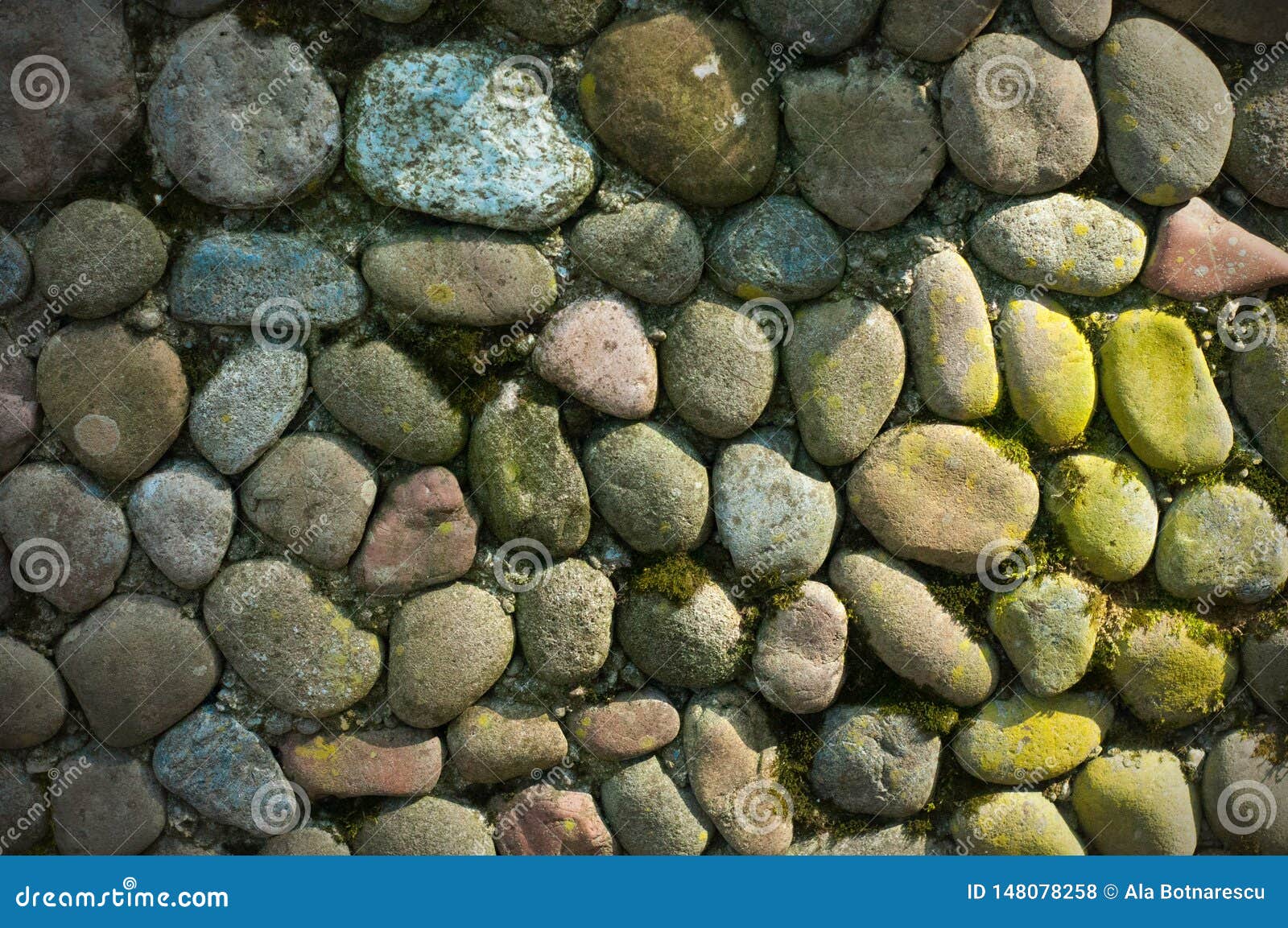 Rounded Cobblestone Castle Ruins Royalty-Free Stock Photo ...