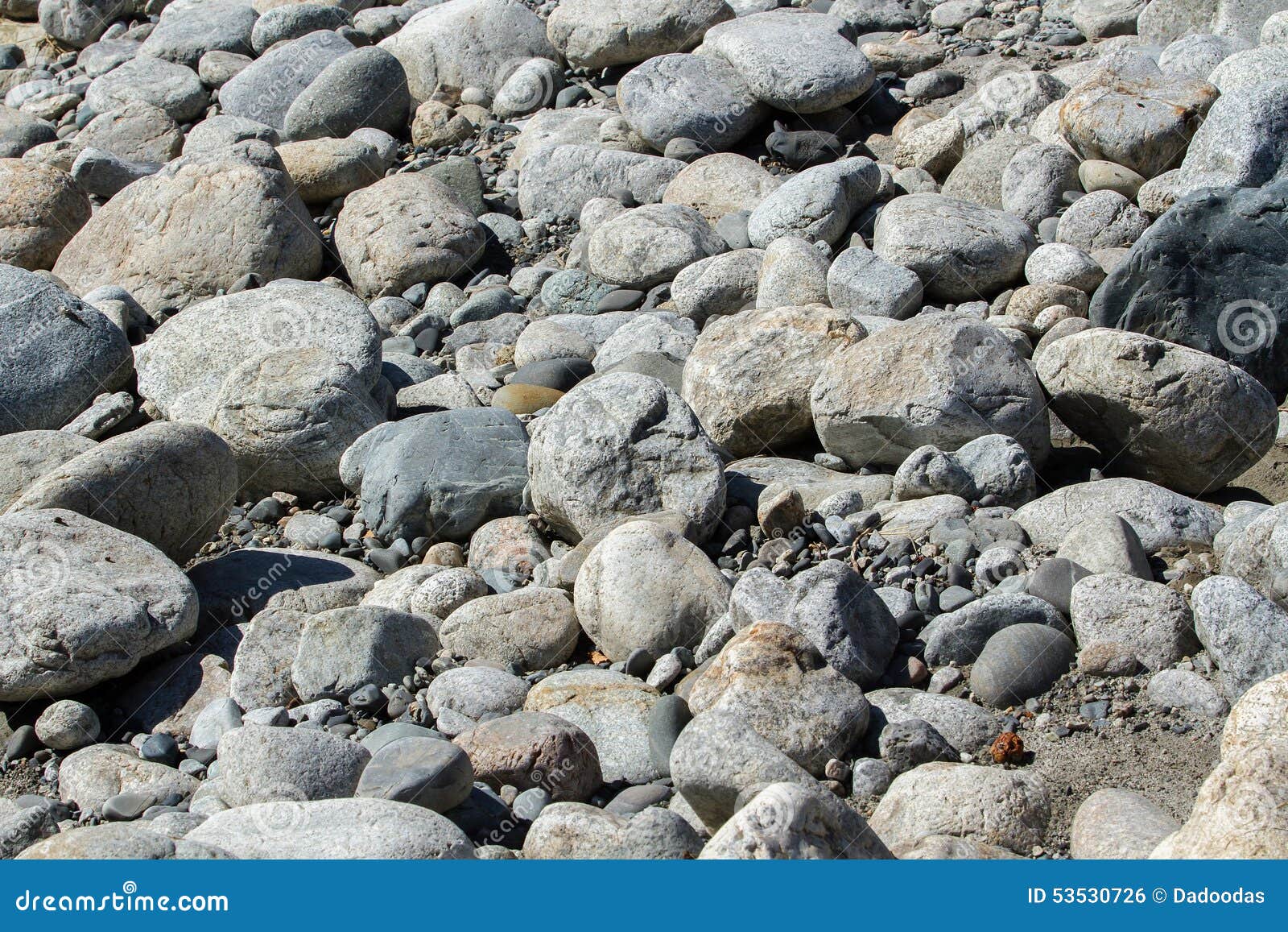 Sea Stones Background Texture Stock Photo - Image of water, horizon ...