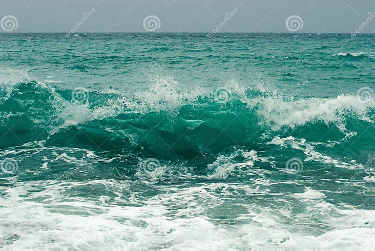 Sea storm stock photo. Image of nature, wave, shore, surf - 12650610