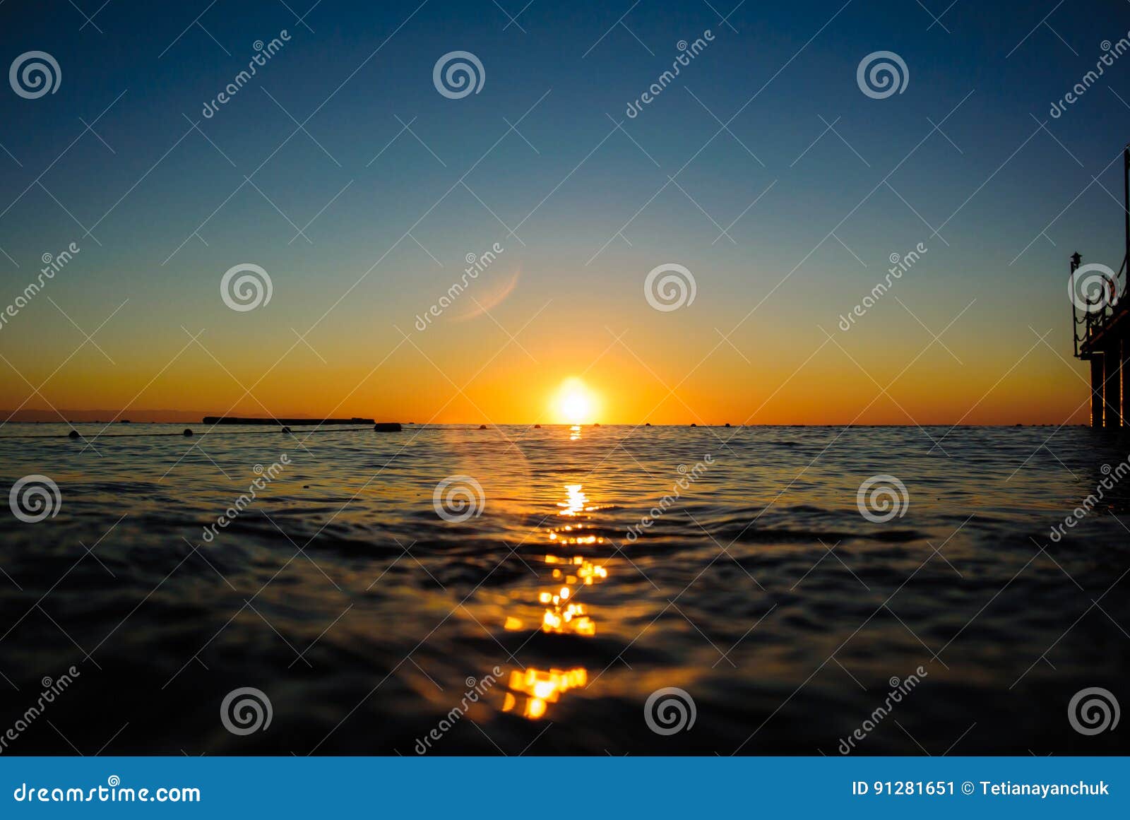 Sea sunrise in soft waves stock image. Image of coastline - 91281651