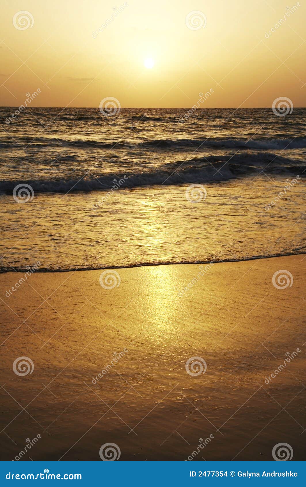Sea sunset stock photo. Image of coastal, scenic, escape - 2477354