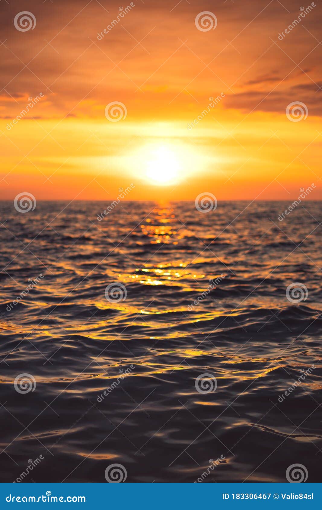 Sea Sunset and Ocean Ripples Waves As Water Texture Background Stock ...