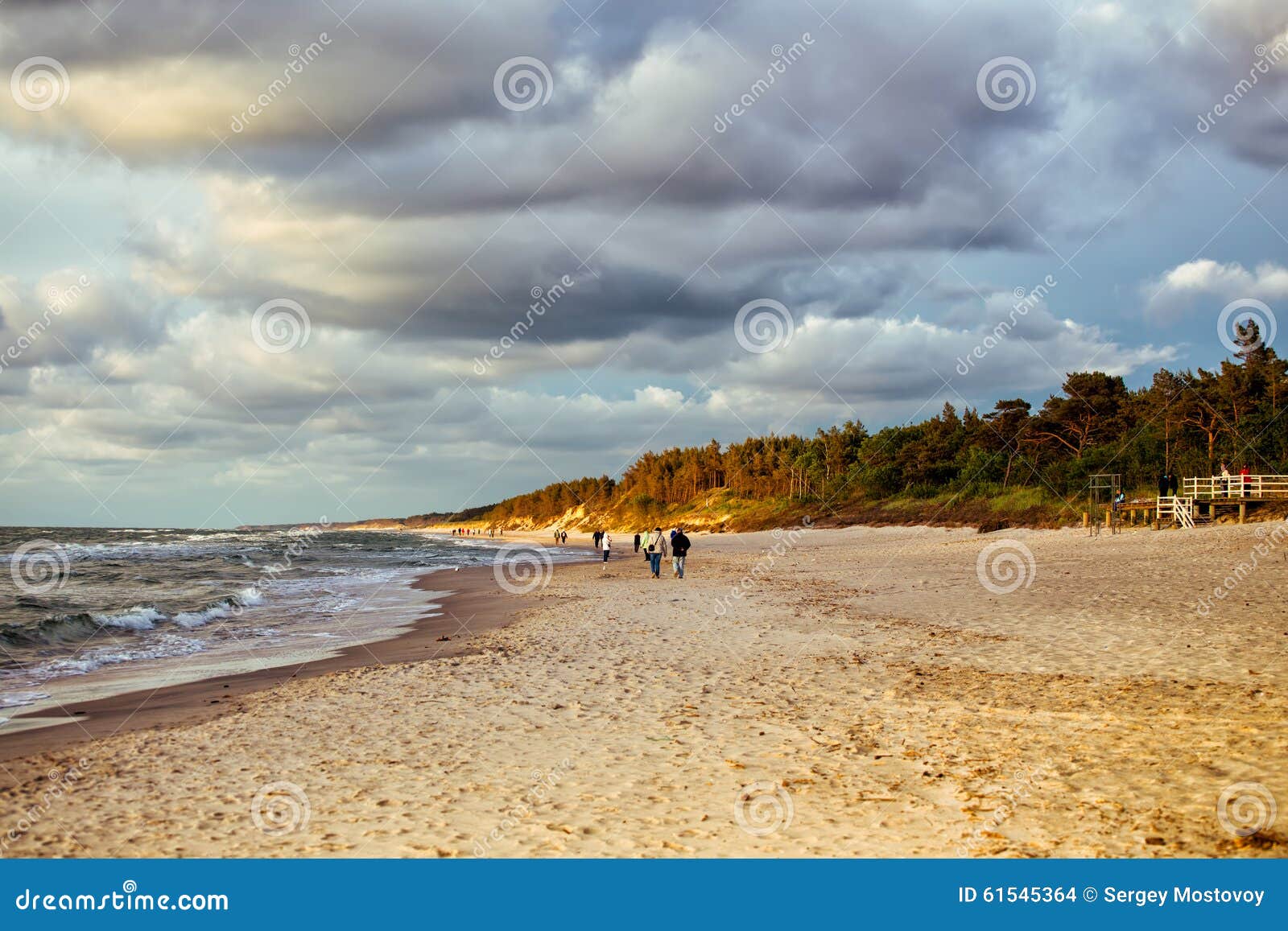 Sea surf in overcast day stock photo. Image of sunshine - 61545364